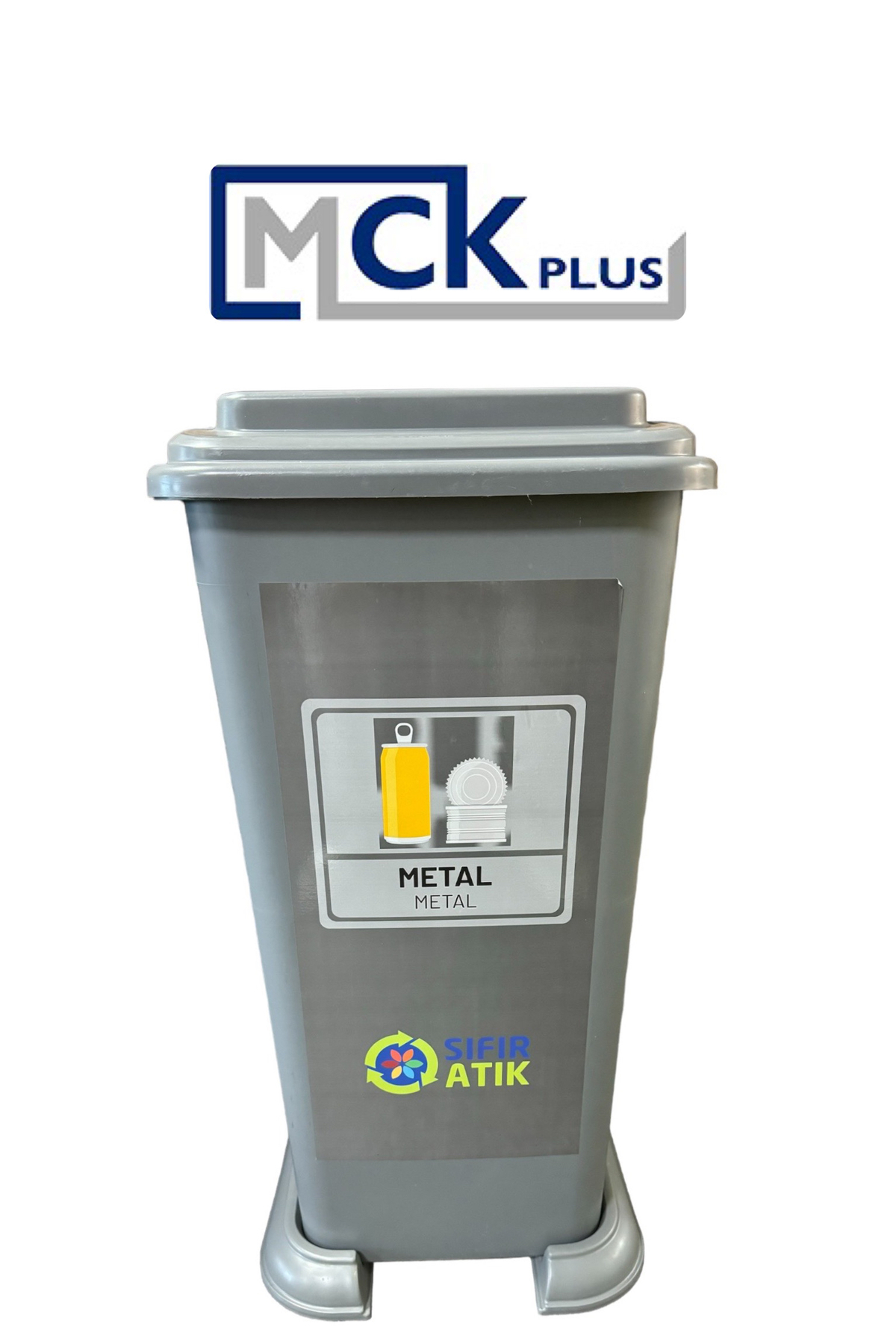 MCK Plus 70 Litre Plastik Lüx Geri Dönüşüm Kutusu Geri Dönüşüm Kovası ...