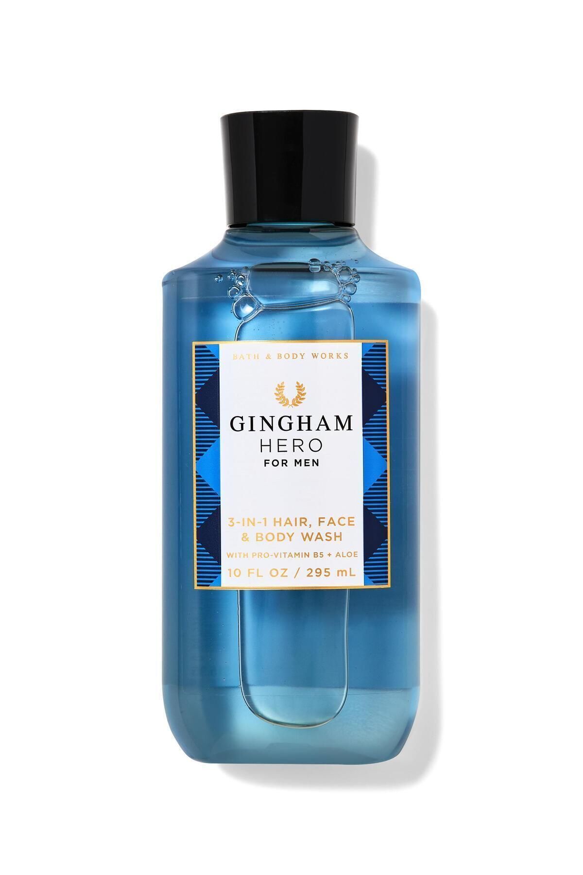 Bath & Body Works Gingham Hero 3'ü 1 Arada Saç,yüz Ve Vücut Şampuanı ...