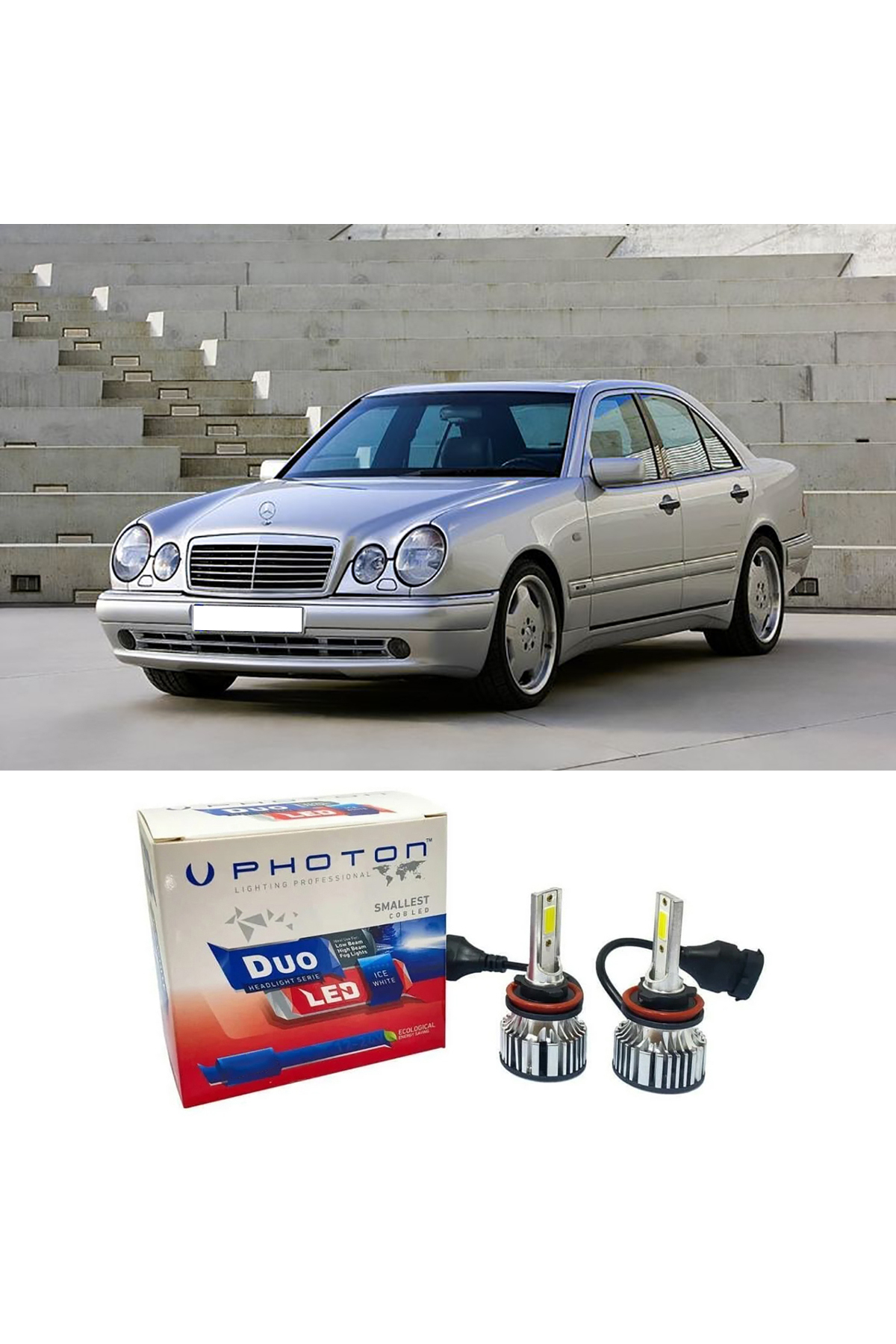 Photon Mercedes E W210/W211 Led Xenon Uzun Far Ampulü H7 Duo Yeni Seri Beyaz - Fiyatı, Yorumları
