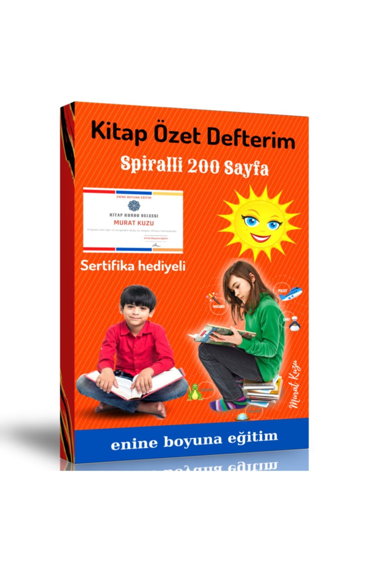 Enine Boyuna Eğitim Kitap Okuma Özet Defterim - Fiyatı, Yorumları