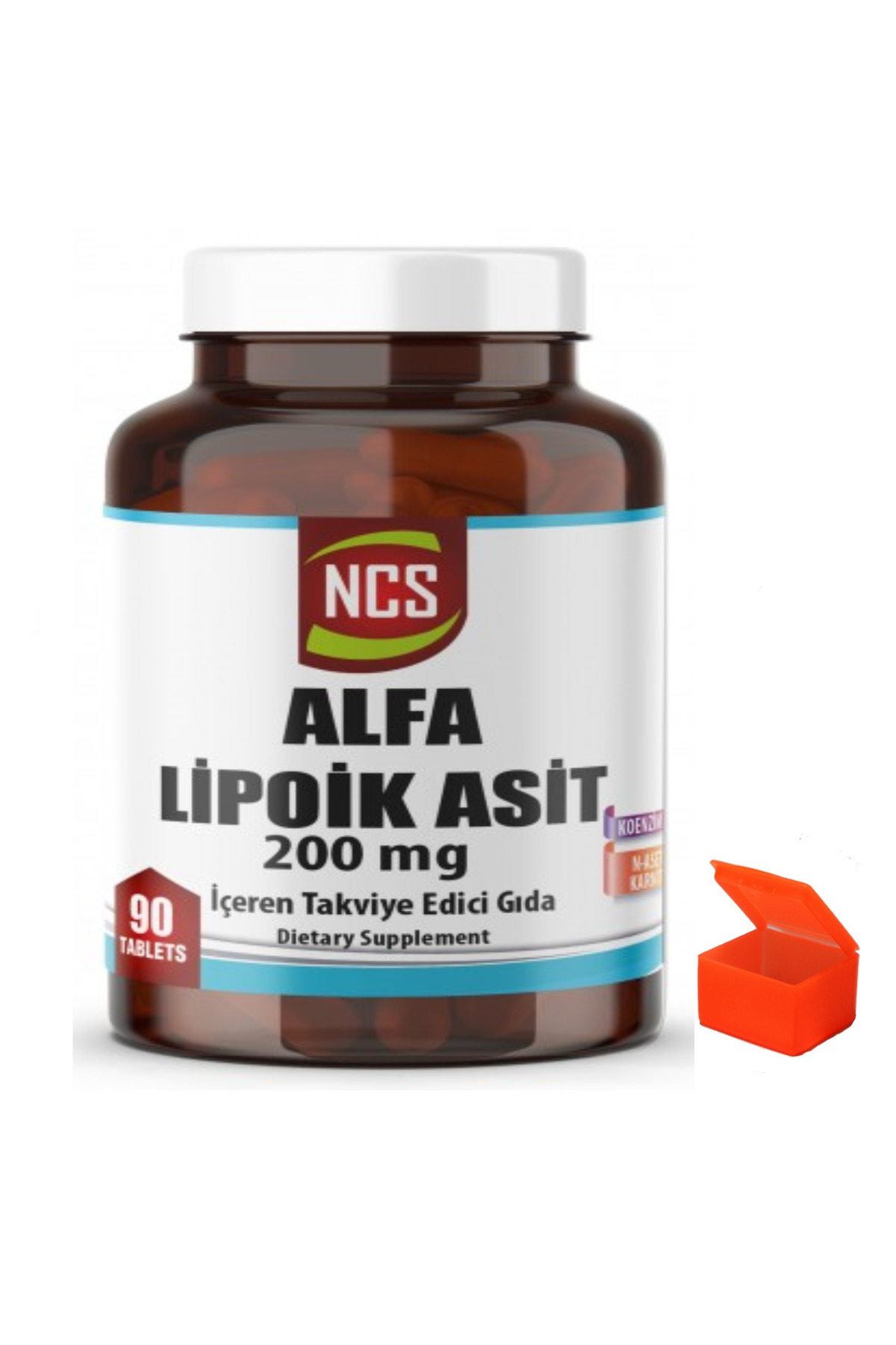 Ncs Coenzyme Q-10 100 Mg Alfa Lipoik Asit L-karnitin 90 Tablets Hap ...