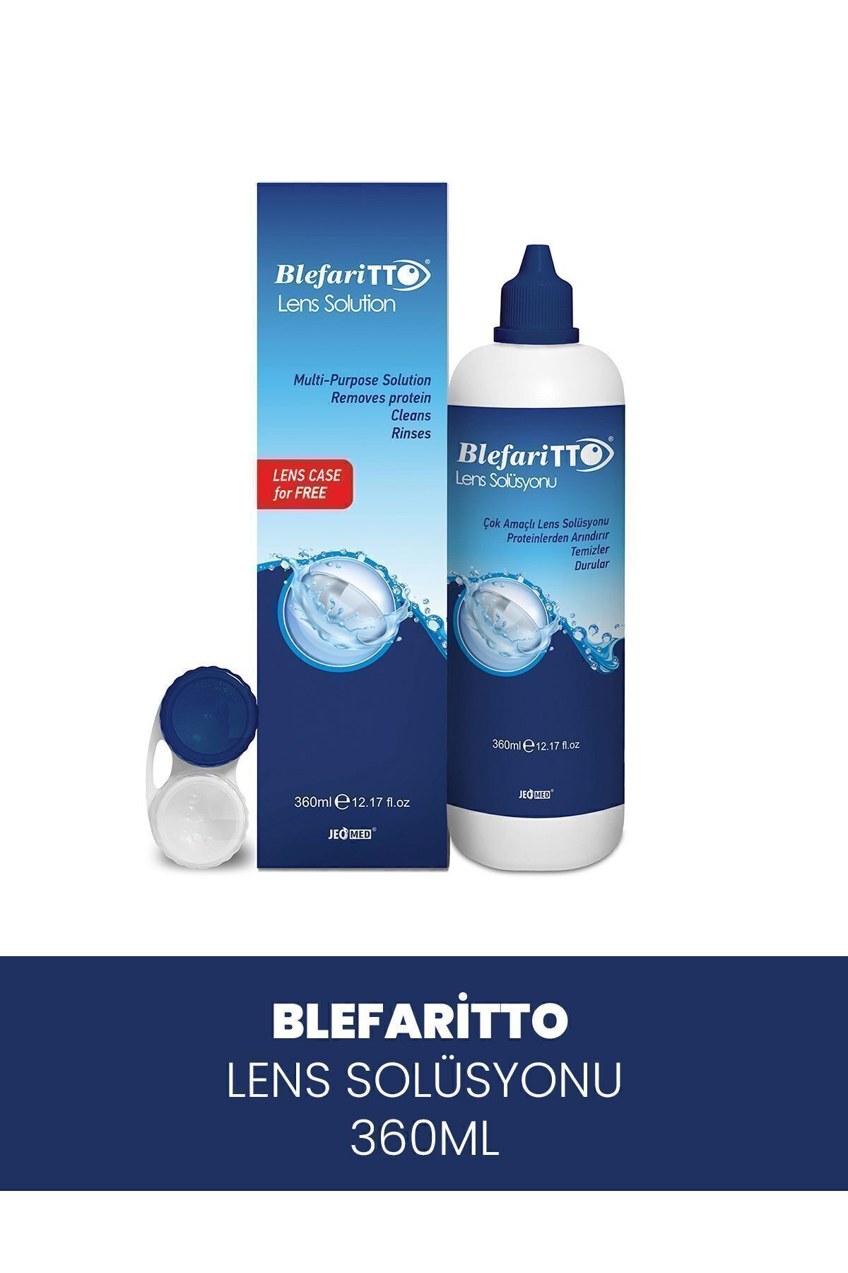 BLEFARİTTO Lens Solüsyonu 360 ml Fiyatı, Yorumları - Trendyol