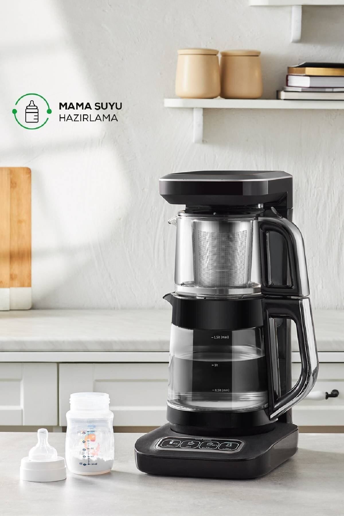 Karaca Robotea Pro Connect 4 in 1 Konuşan Cam Çay Makinesi Silver ...