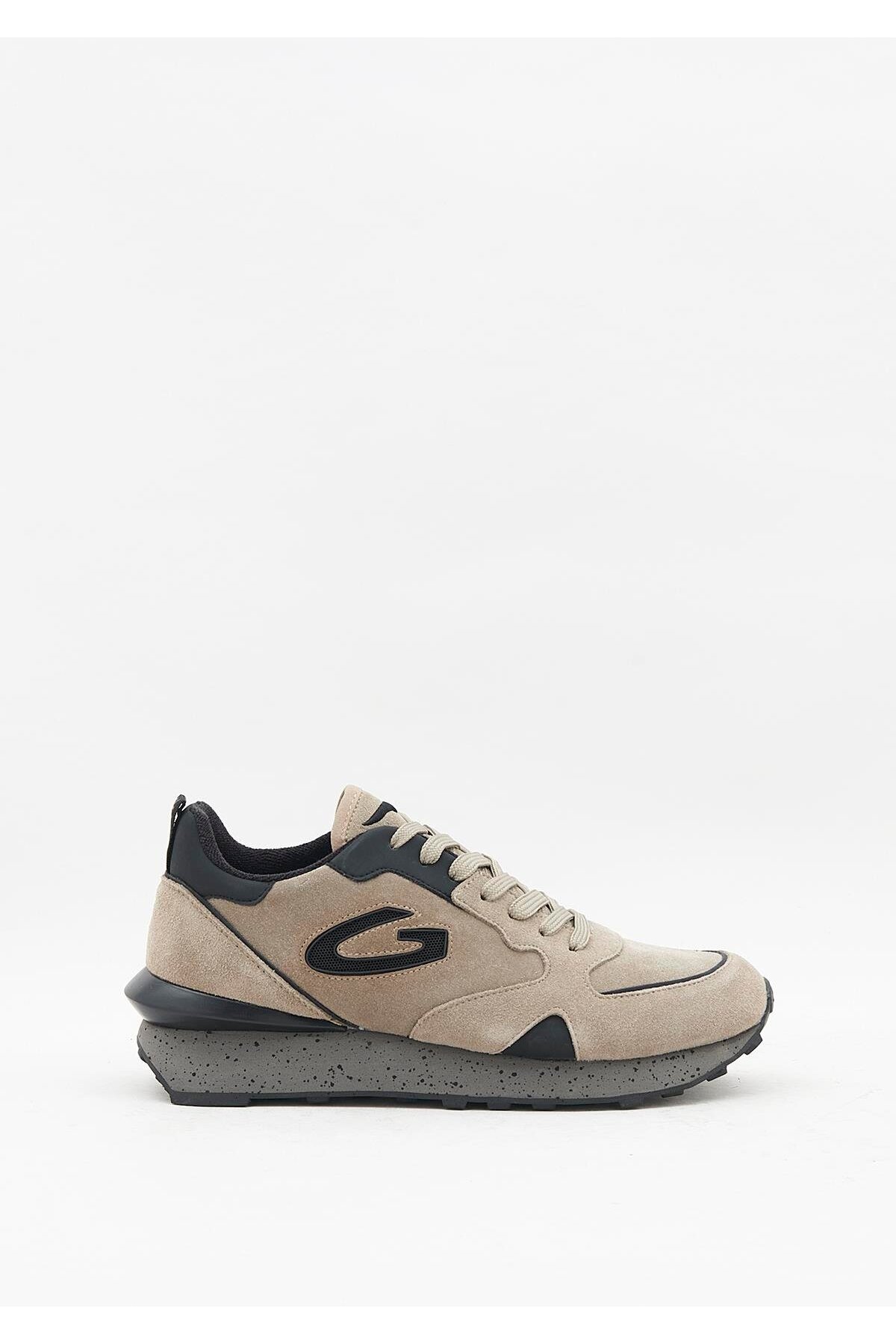 ALBERTO GUARDIANI Guardiani Wen 0401 Erkek Bej Deri Sneaker Fiyatı ...