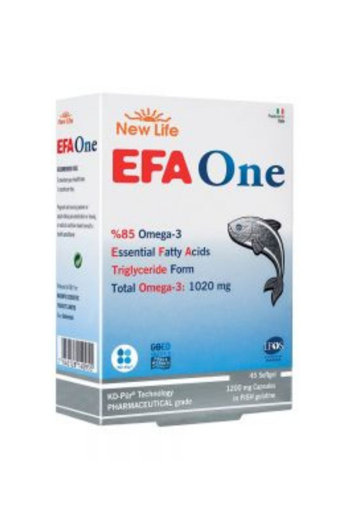 Fit1001 New Life Kalp Beyin Sağlığı Efa One Omega 3 45 Kapsül Besin ...