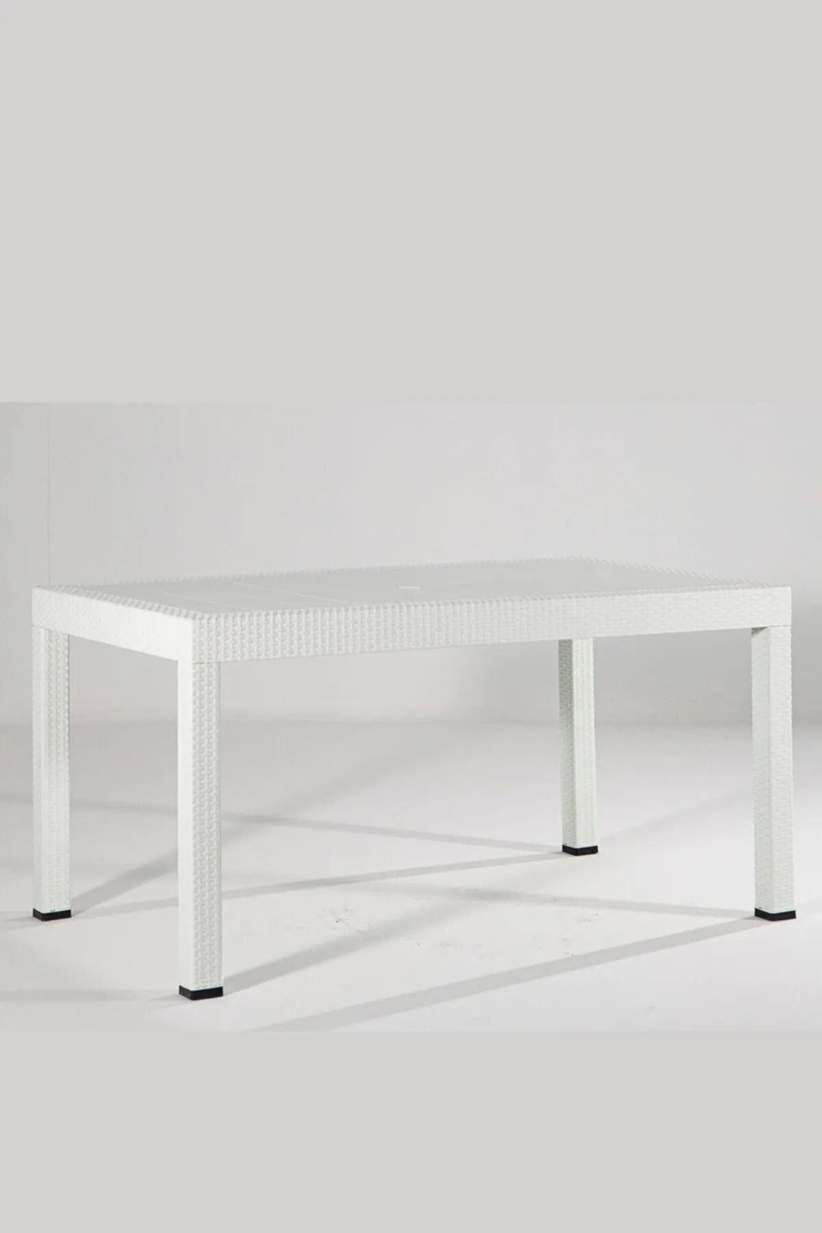 MOBETTO Rattan 90x150 Camsız Beyaz Masa - Bahçe&balkon&teras - Fiyatı ...