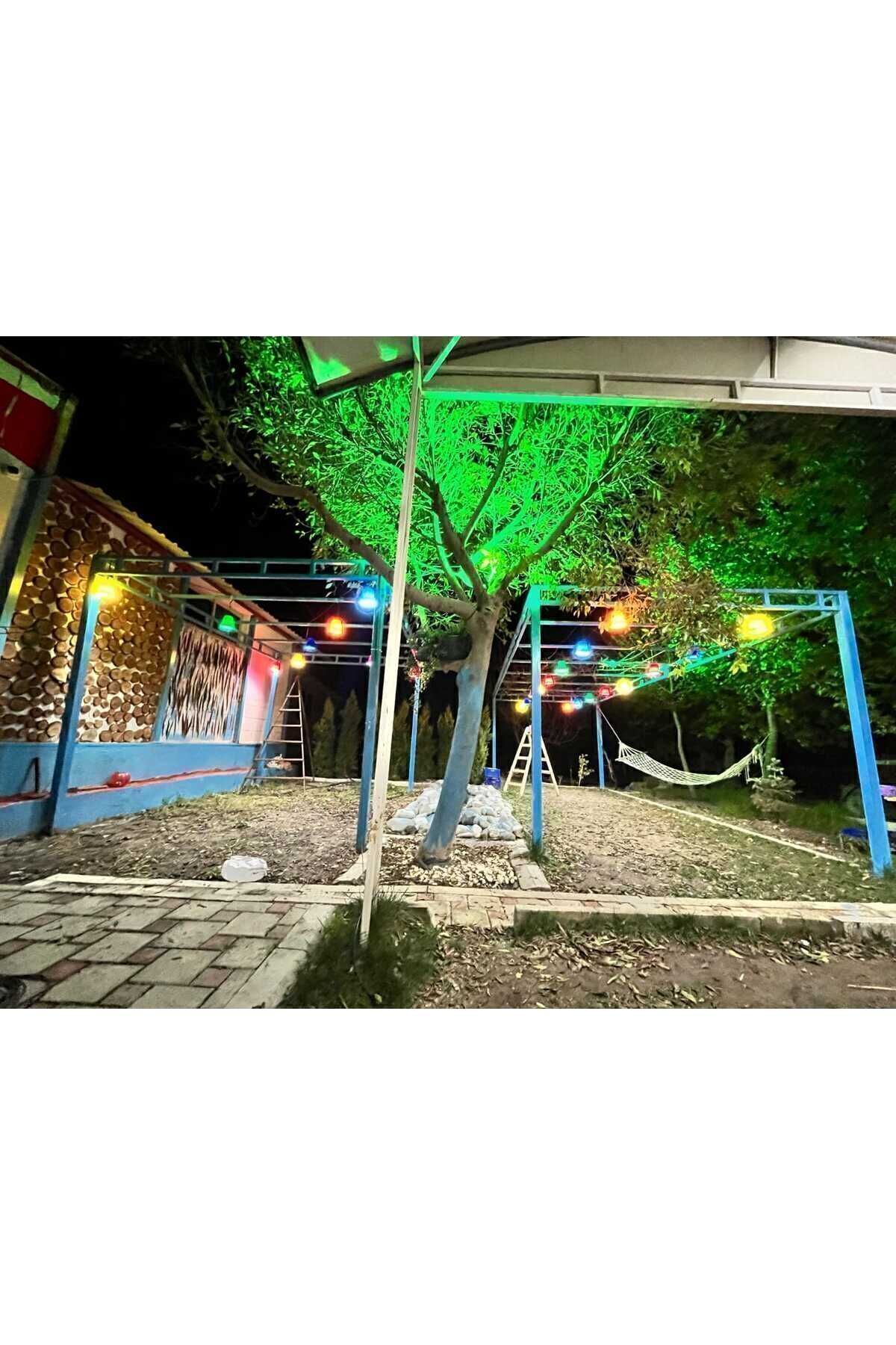 Ledle Bi 10'lu Bahçe Aydınlatması Dekoratif Alaçatı Ağaç Feneri 1 ...