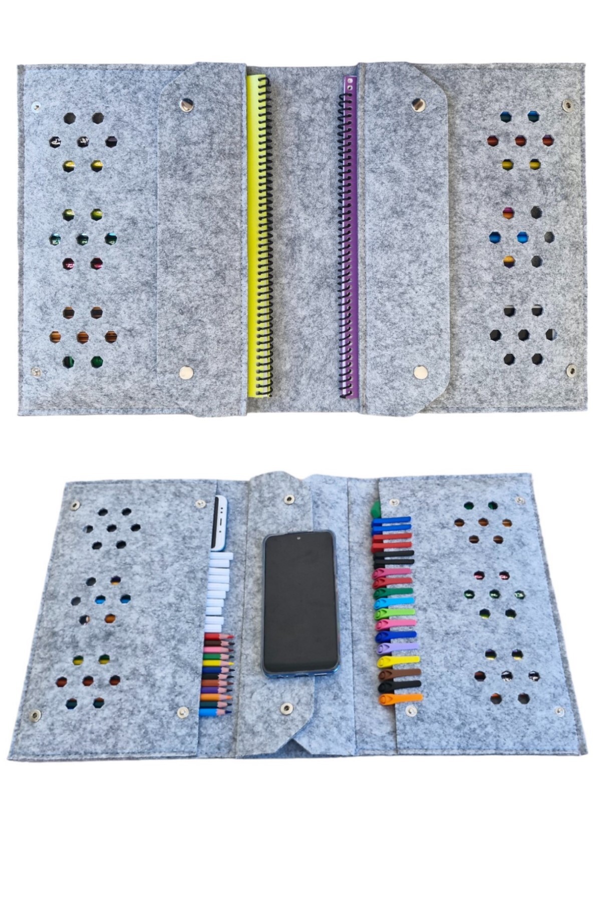 Genel Markalar Resim Çantası Kalemlikli Tablet Defter Boya Malzemeleri ...