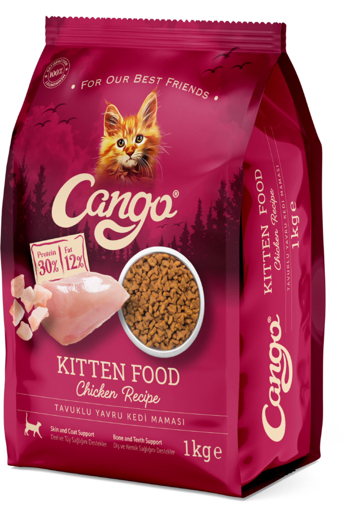 Cango Yavru Kedi Maması Tavuk Etli 1 Kg Fiyatı, Yorumları - Trendyol