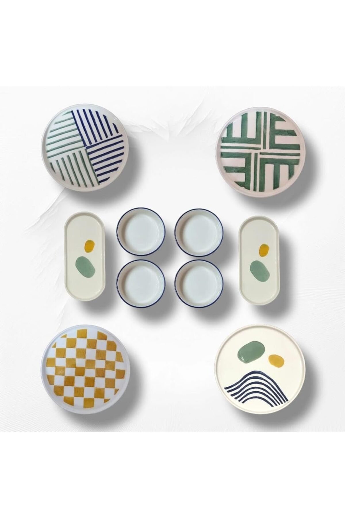 starnewstore Txsrx Özel Tasarım 10 Parça 4 Kişilik Kahvaltı Takımı Yeni ...