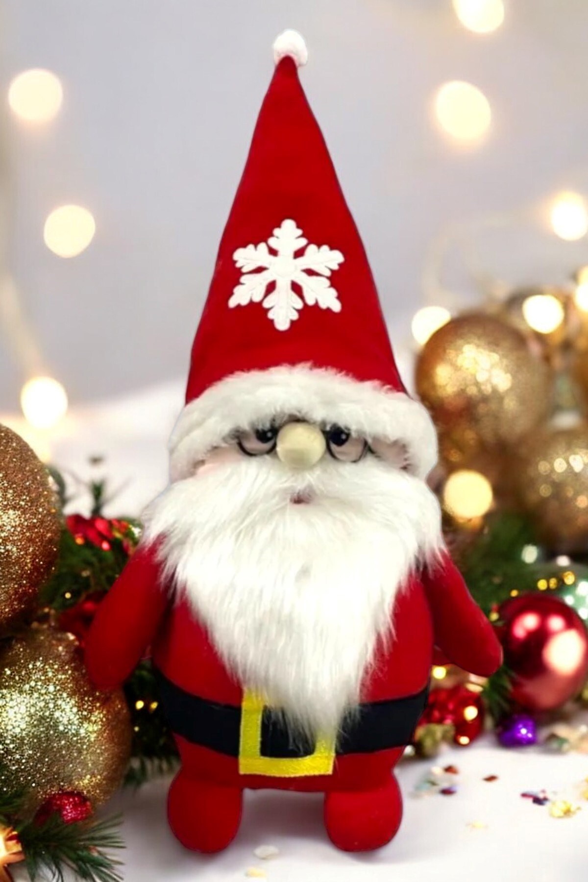 Hey Me Lisa Noel Baba Peluş 60 cm Yılbaşı Dekoru ve Peluş Oyuncağı ...