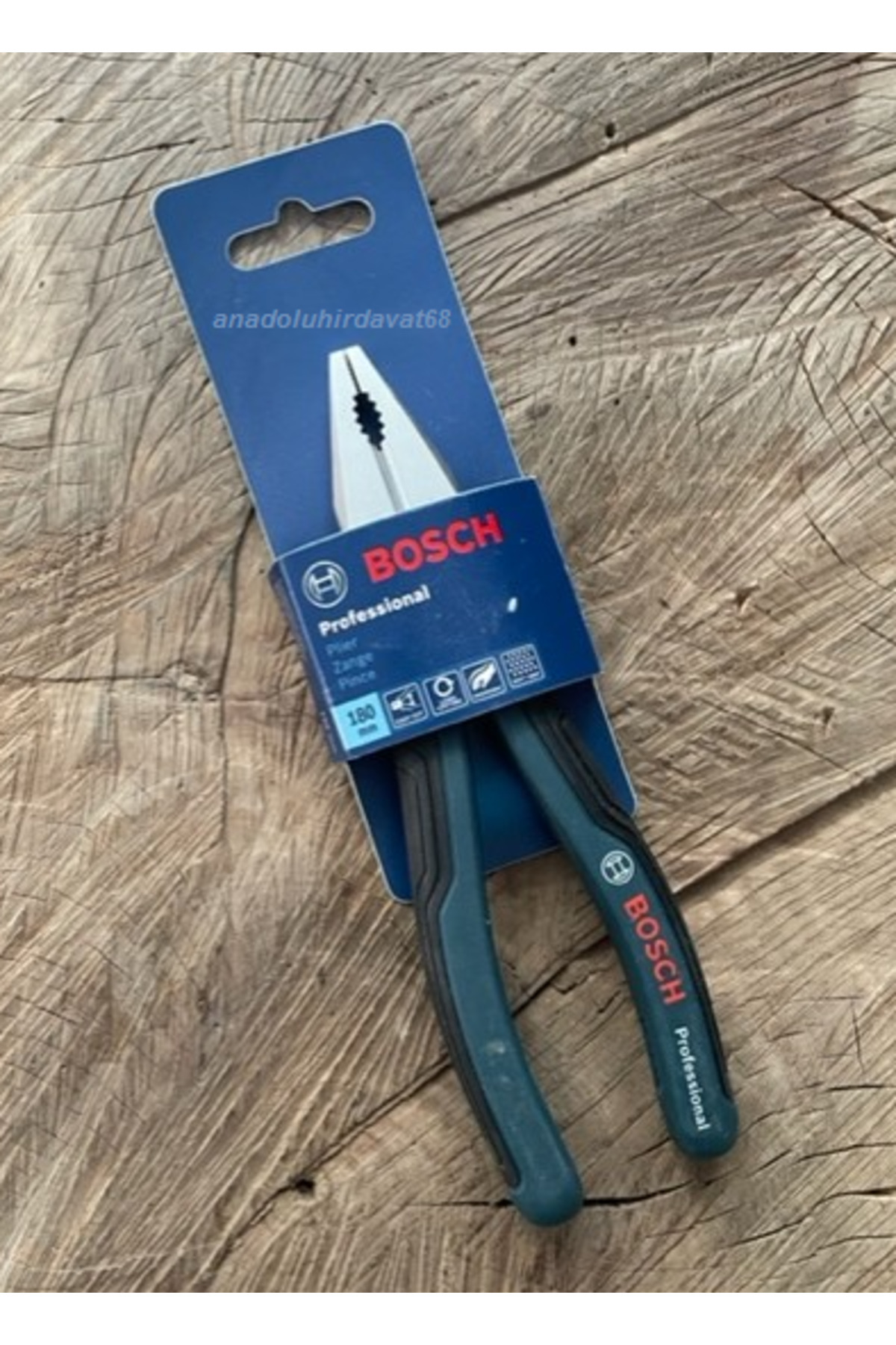 Bosch PRO 180MM PENSE CRV ÇELİK PENSE KOMBİNE İZOLELİ PENSE ...
