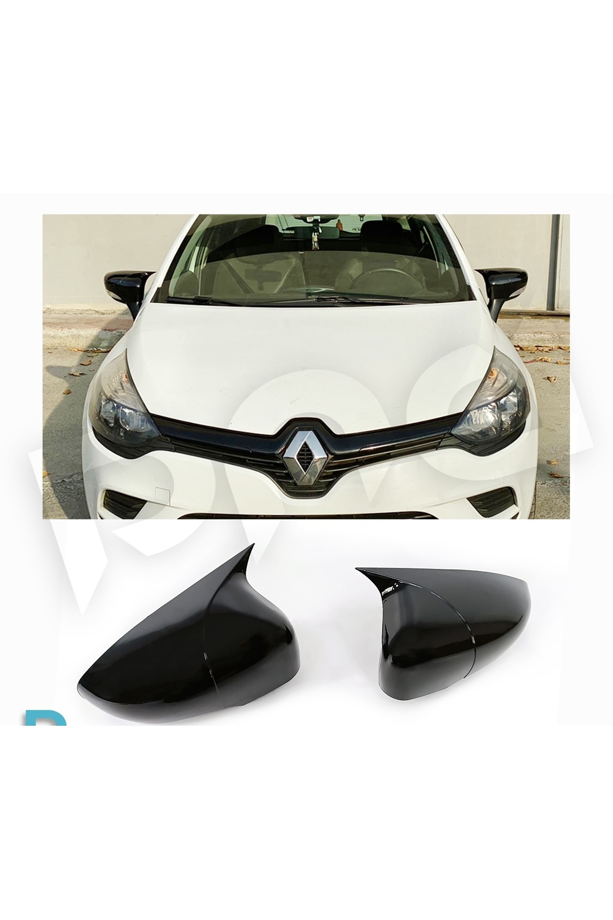 ede 2012-2019 RENAULT CLIO 4 BATMAN YARASA AYNA KAPAĞI ( SAĞ VE SOL ...