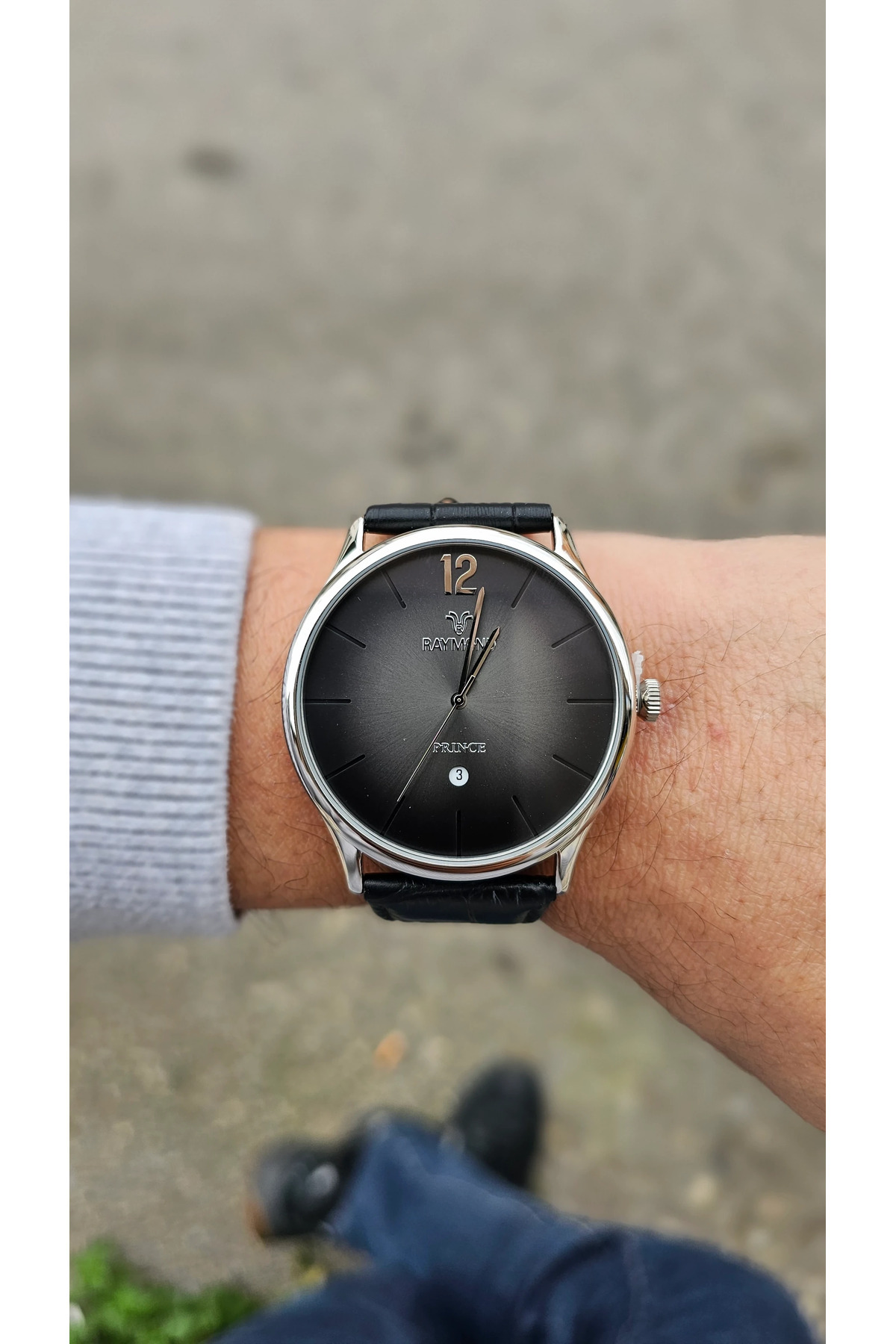 Raymond RYM-A3875M-SS-BLACK Erkek Kol Saati Fiyatı, Yorumları - Trendyol