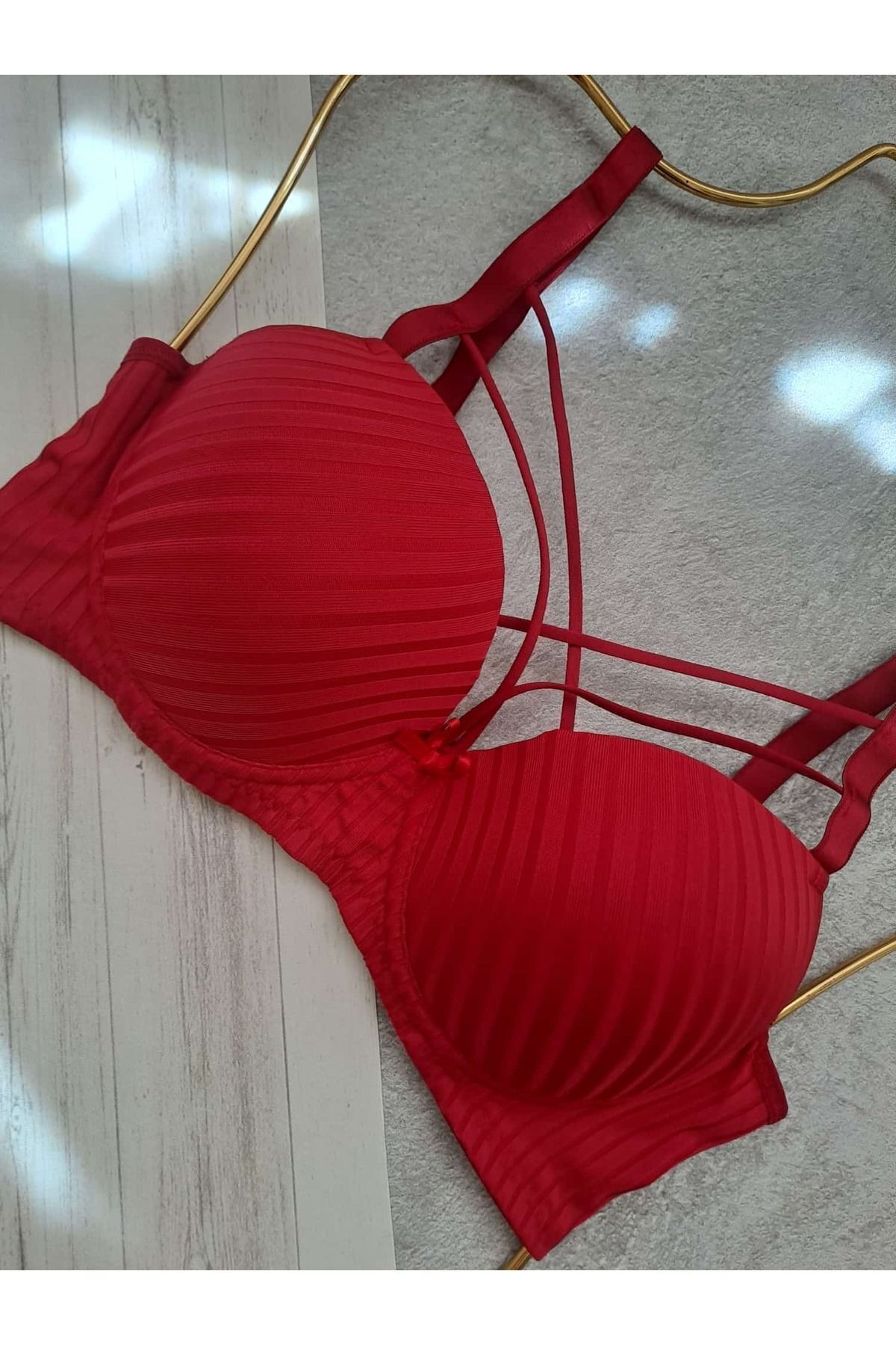 NARIYA Kadın Büyük Beden C Cup Toparlayıcı Sütyen Günlük Boş Cup Balenli Toplayıcı Sütyen Yarım ...