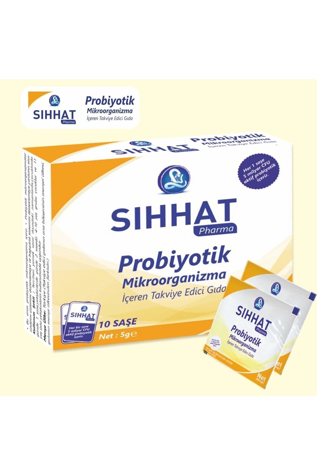 Sıhhat Pharma Sıhhat Probiyotik Saşe 10 Adet - Fiyatı, Yorumları