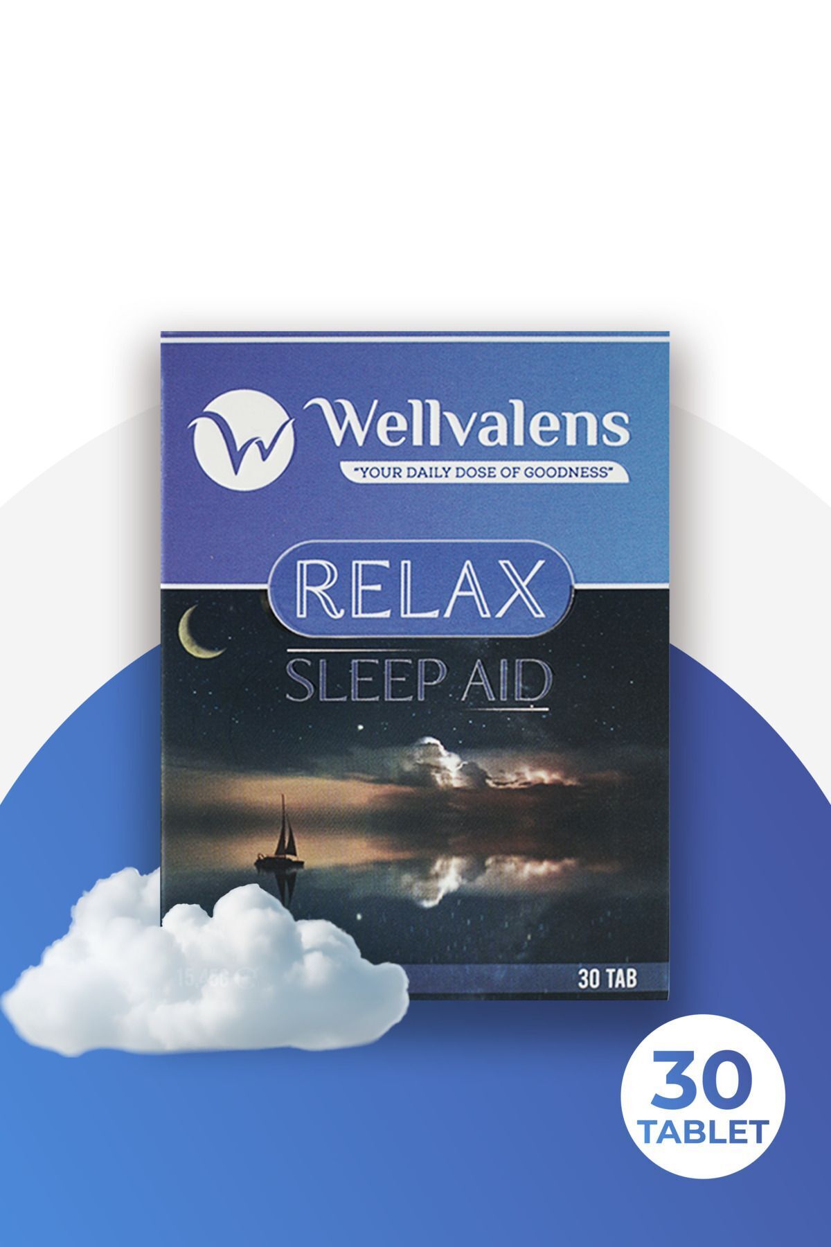 Wellvalens Relax – Alıç Ve Passiflora Içerikli Destek Tableti 30 Tablet ...