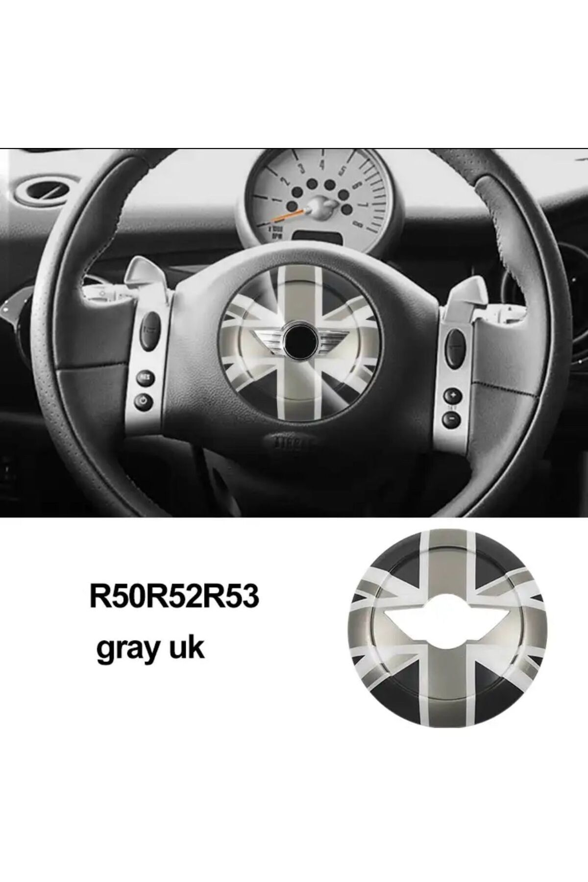 RoseTR Mini Cooper R50 R52 R53 Direksiyon Kapak Gray jk ABS 2002-2006 ...