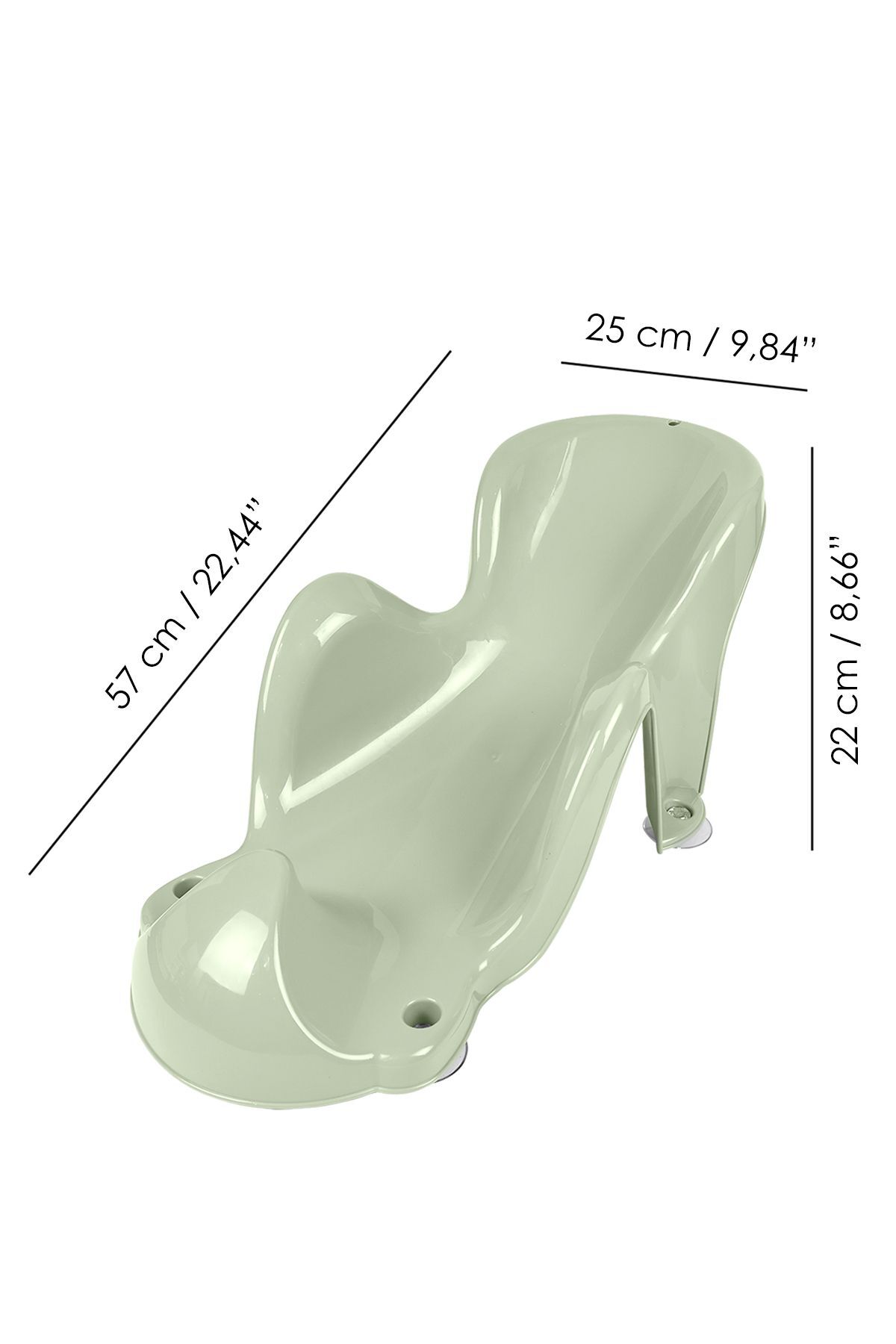 Meleni Baby 3'lü Bebek Banyo Seti - Vakum Tabanlı Yıkama Aparatı - Banyo Su Kovası - Maşrapa ...