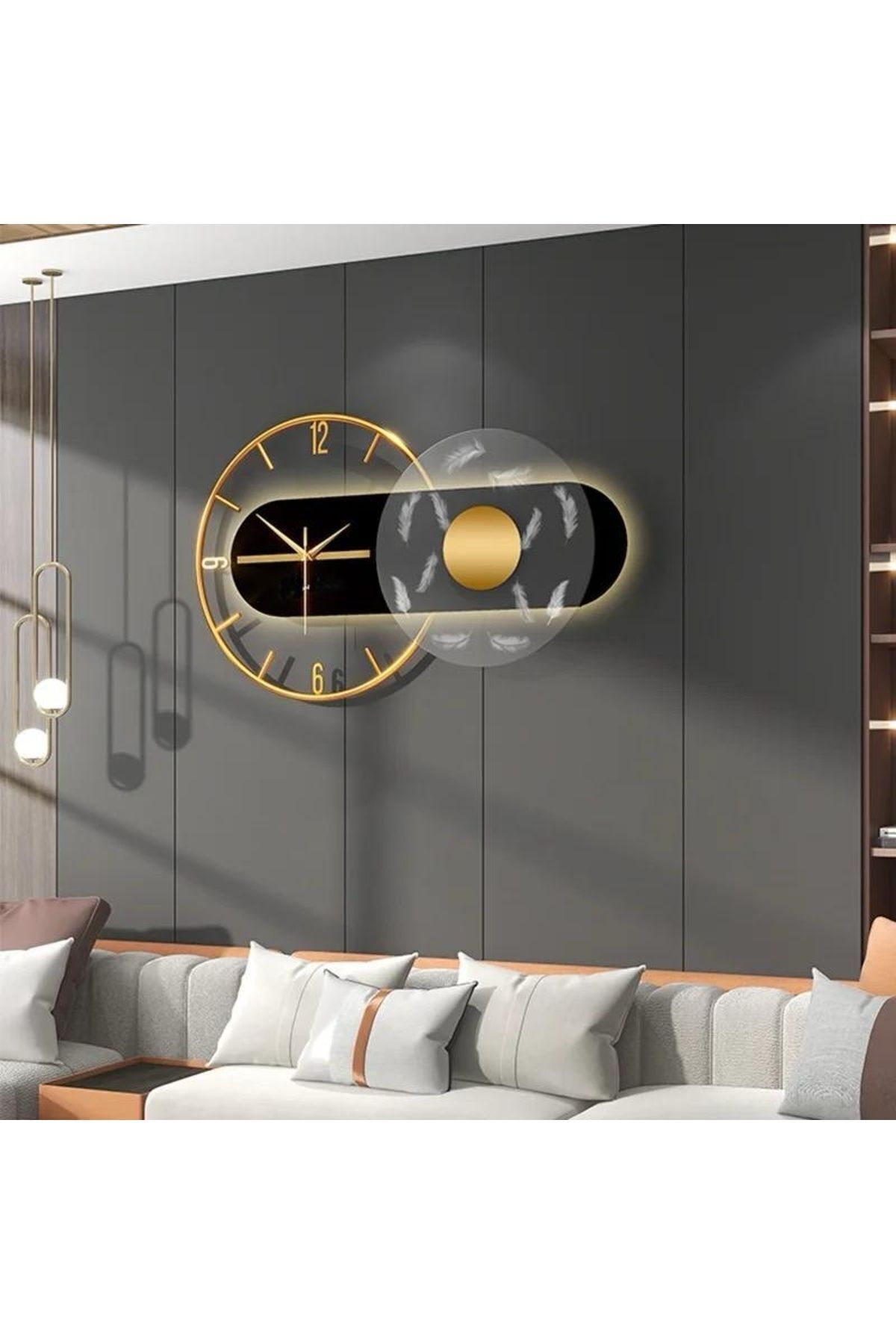 MetaQuartz Aksesuar Renessa Exclusive Time - Pilli Led - Modern Metal ...