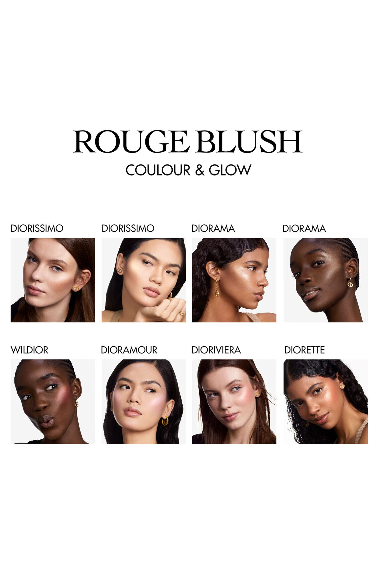 Dior Rouge Blush Colour & Glow - Shape & Highlight Duo-allık-fresh ...