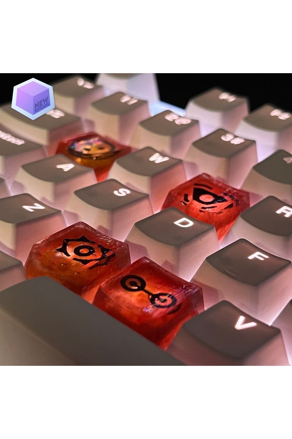 New Keycaps Valorant Cypher Tuşları Q-e-x-c Mekanik Klavye Tuşu Artisan ...