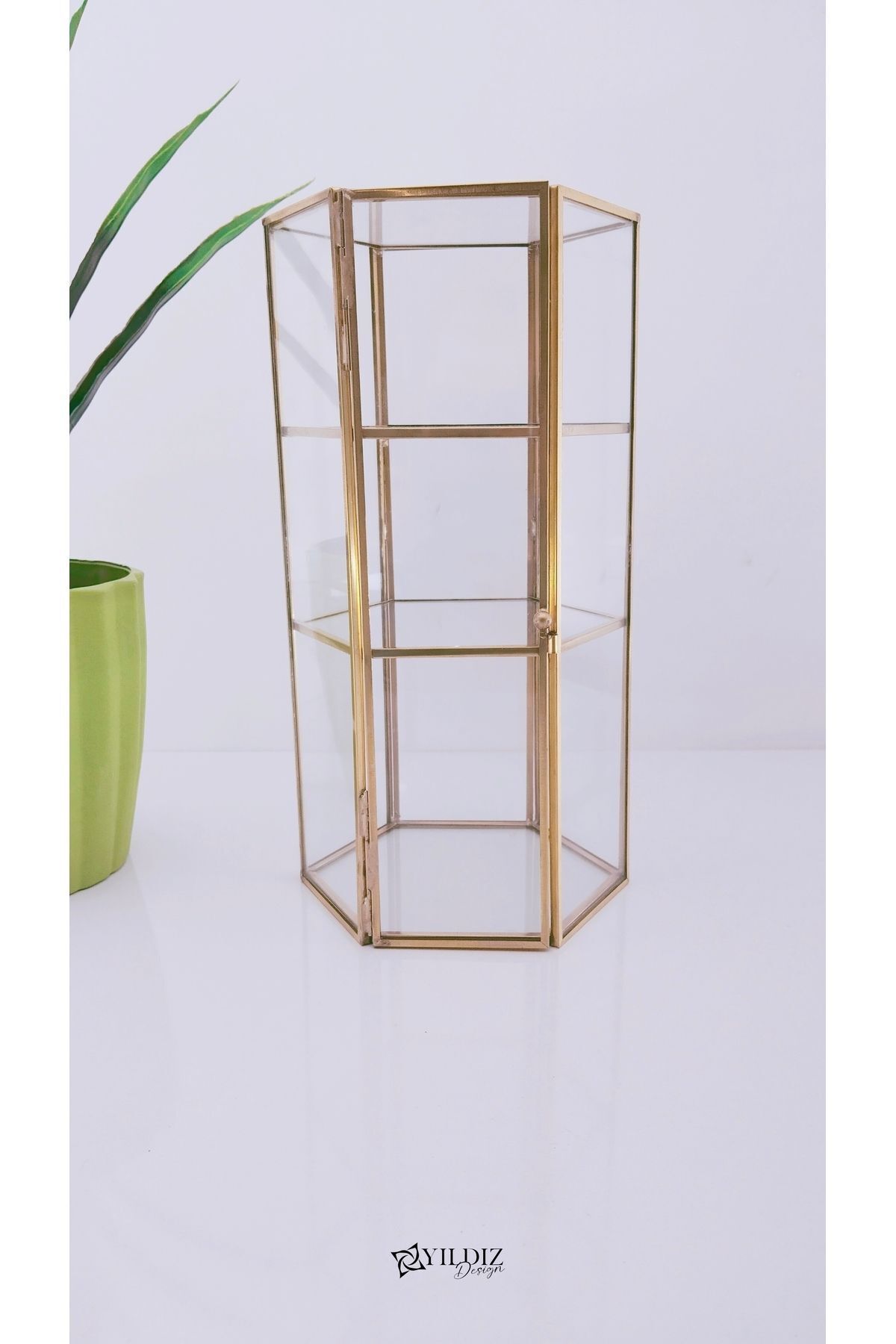 YıldızDesign 30cm. X15cm.×15cm.gold Dekoratif. Yılbaşı Parti Malzemesi ...