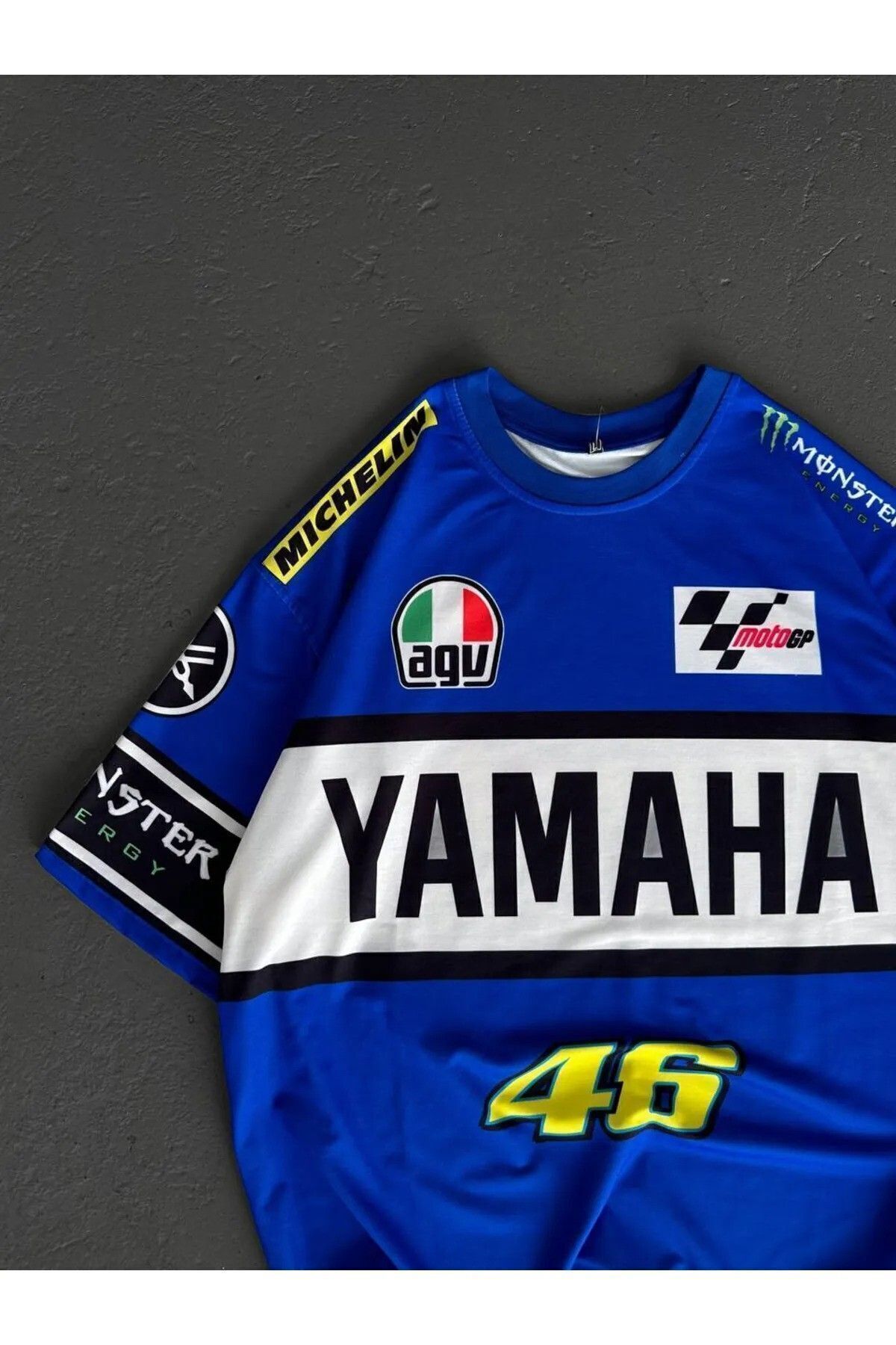 Lushen Unisex Çift Renkli Tasarım Dijital Baskılı Oversize Bisiklet ...