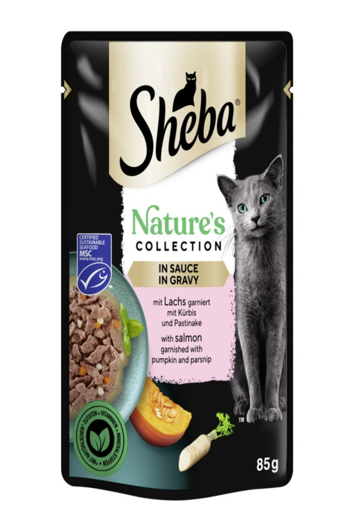 SHEBA NATURES COLLECTİON SOMONLU YAŞ MAMA 28X85 GR Fiyatı, Yorumları ...