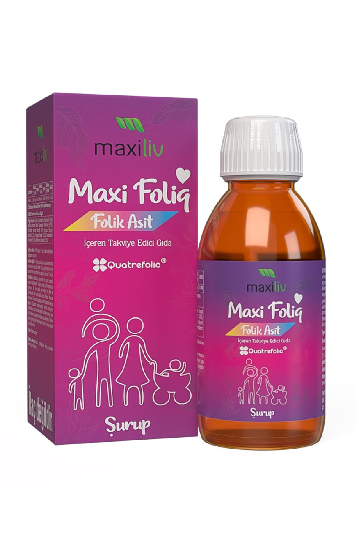 Maxiliv Maxi Foliq - Folik Asit Şurup 150ml Fiyatı, Yorumları - Trendyol