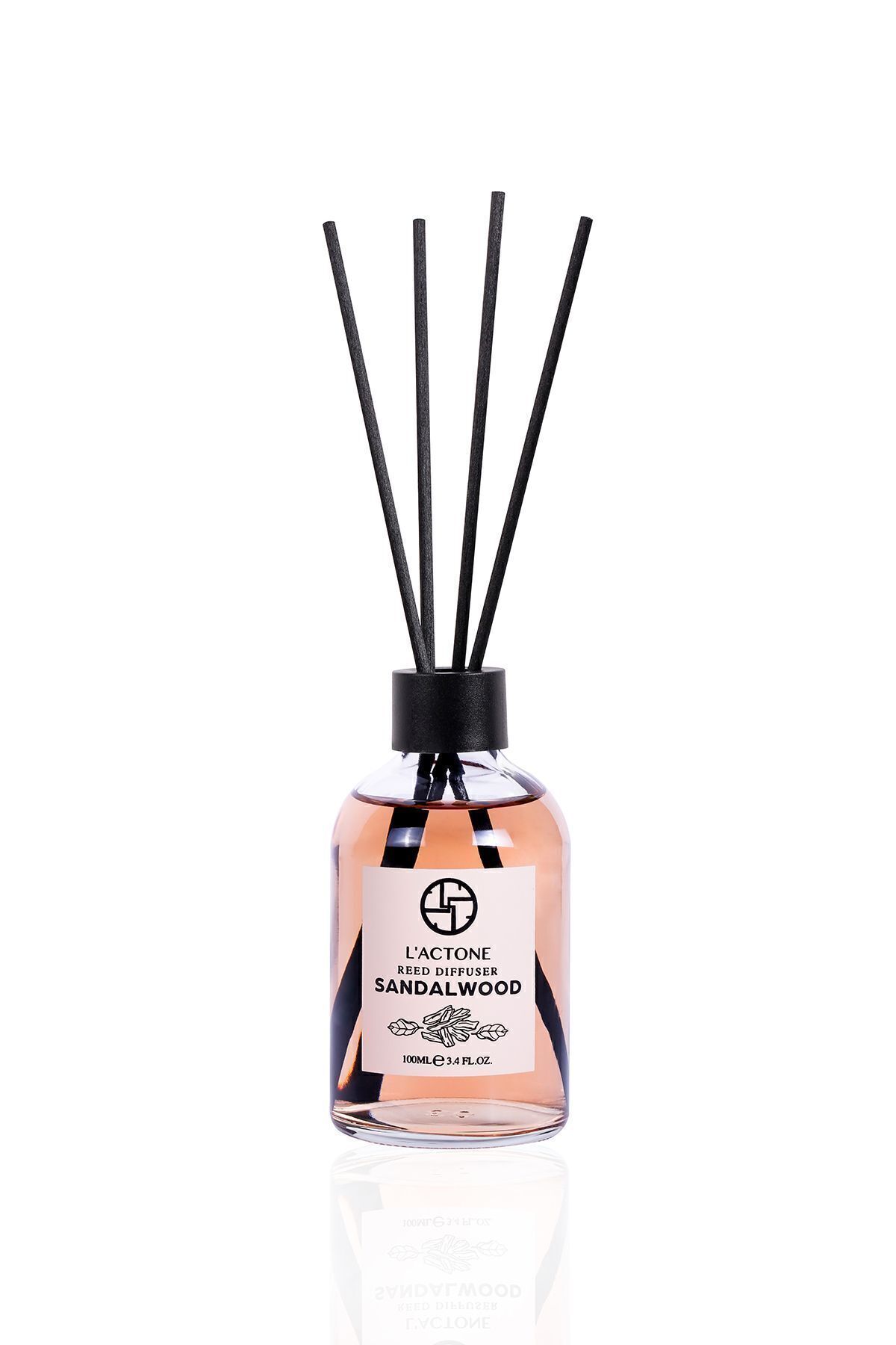 L'ACTONE Sandalwood Reed Diffuser 100 ml / Bambu Çubuklu Oda Kokusu ...