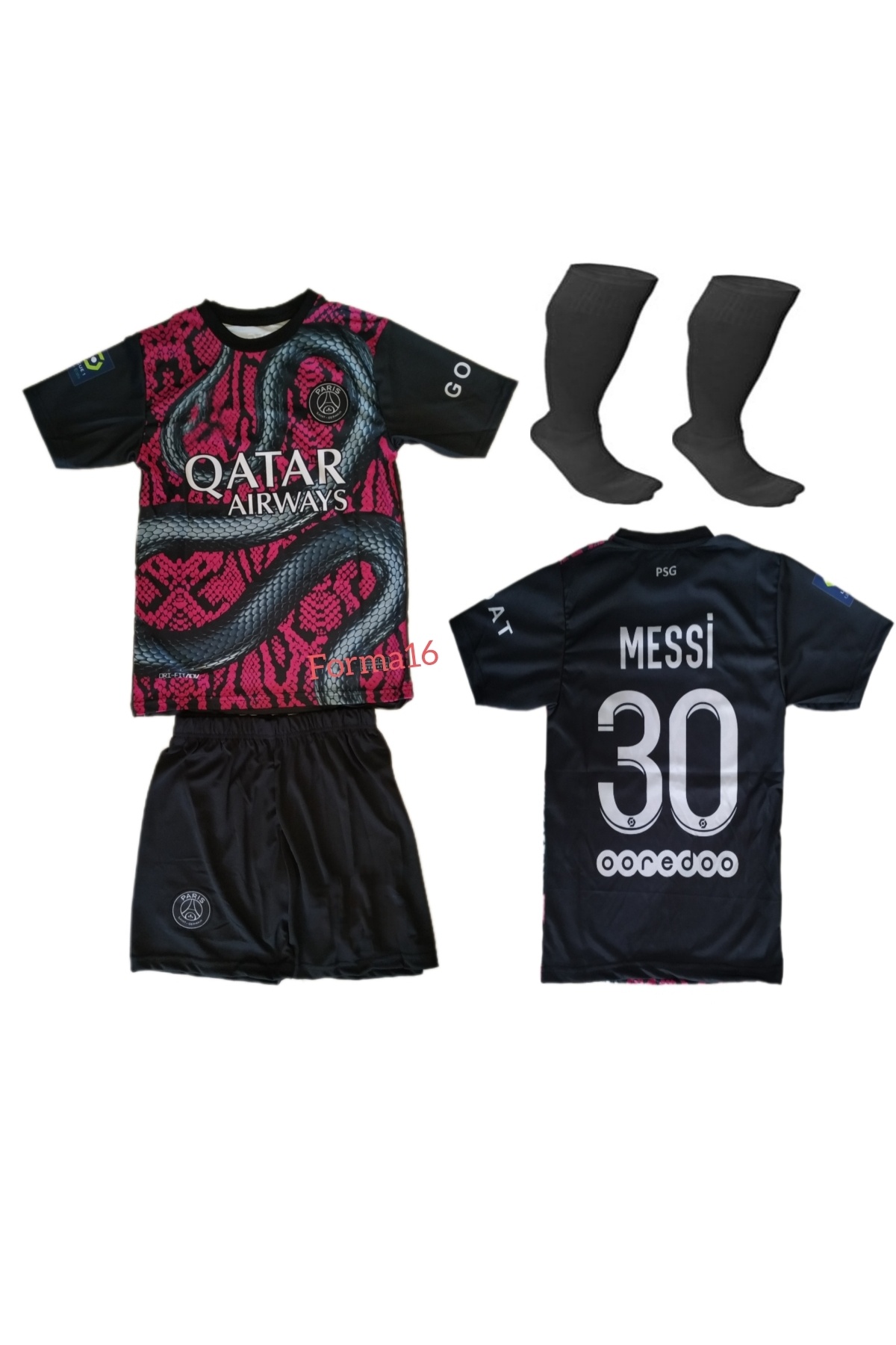 FORMA16 Messi Forma Şort Ve Çoraplı 3lü Set Fiyatı, Yorumları - Trendyol