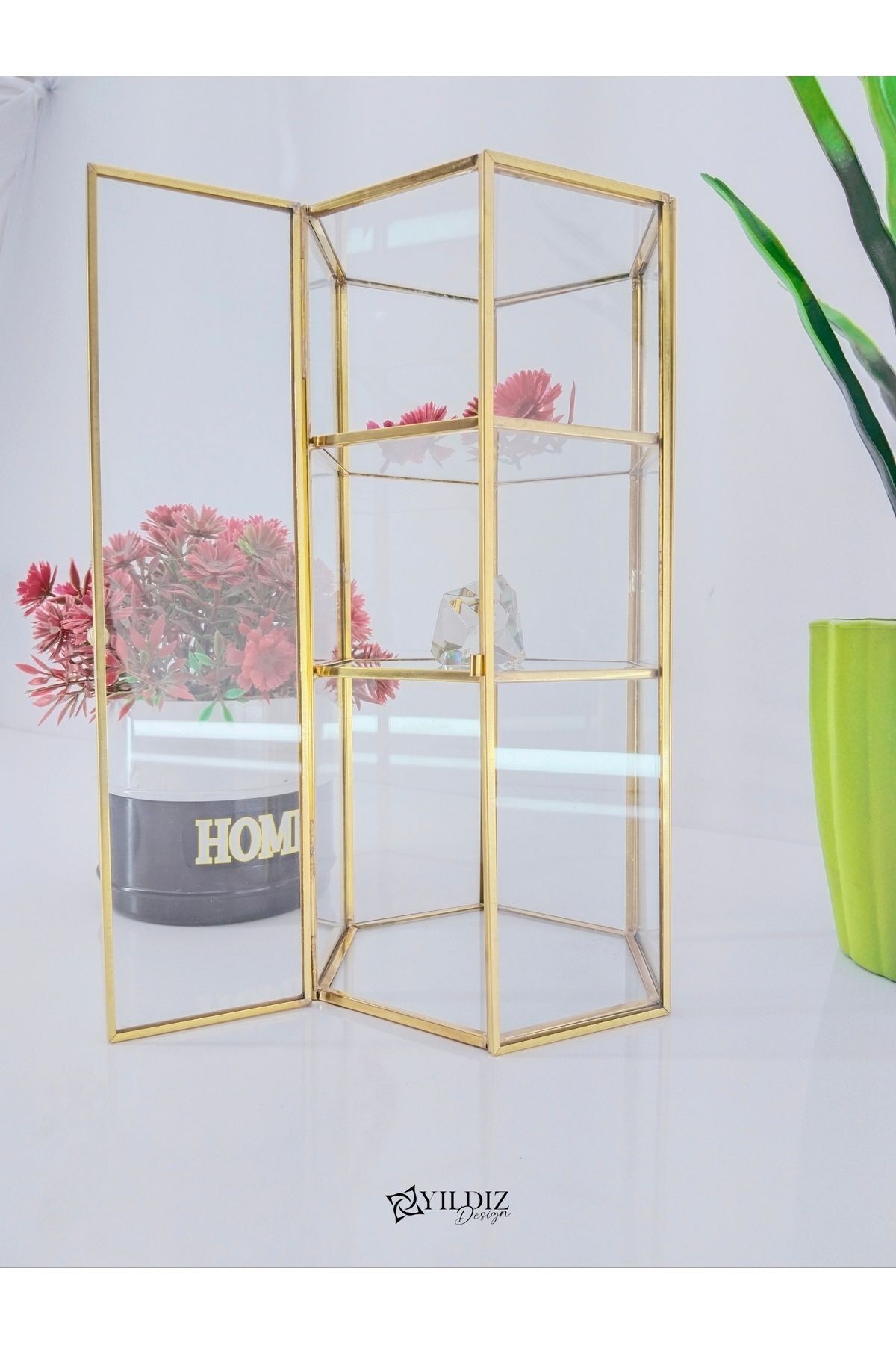 YıldızDesign 30cm. X15cm.×15cm.gold Dekoratif. Yılbaşı Parti Malzemesi ...