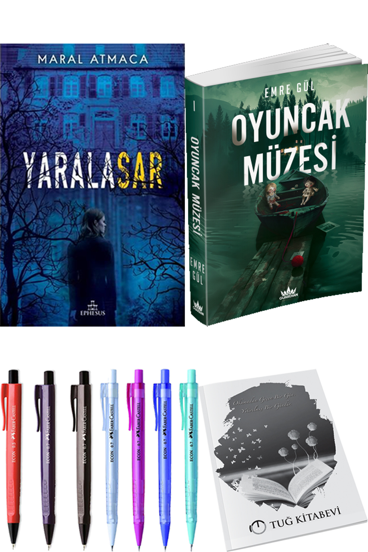 Ephesus Yayınları Oyuncak Müzesi Emre Gül ve Yaralasar 1 Maral Atmaca 2li + Hediyeli Fiyatı ...