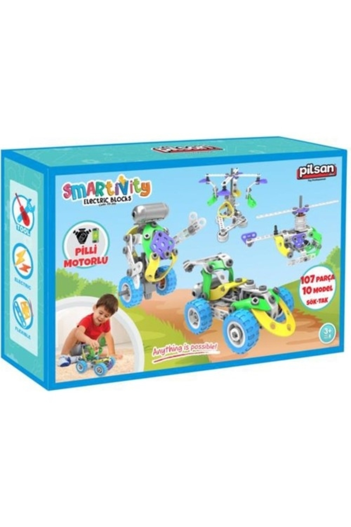 PİLSAN Emre Toys Smartivity Electric Blocks Fiyatı, Yorumları - Trendyol