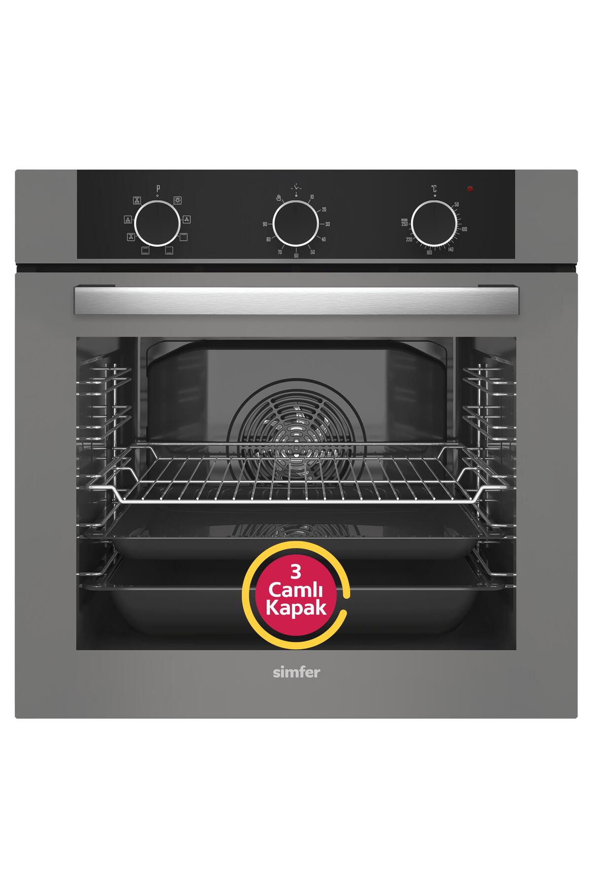 Simfer 8222 Ank. Qs Büyük Pop-up 9 Fonk Gri Cam Power Turbo Fiyatı, Yorumları - Trendyol