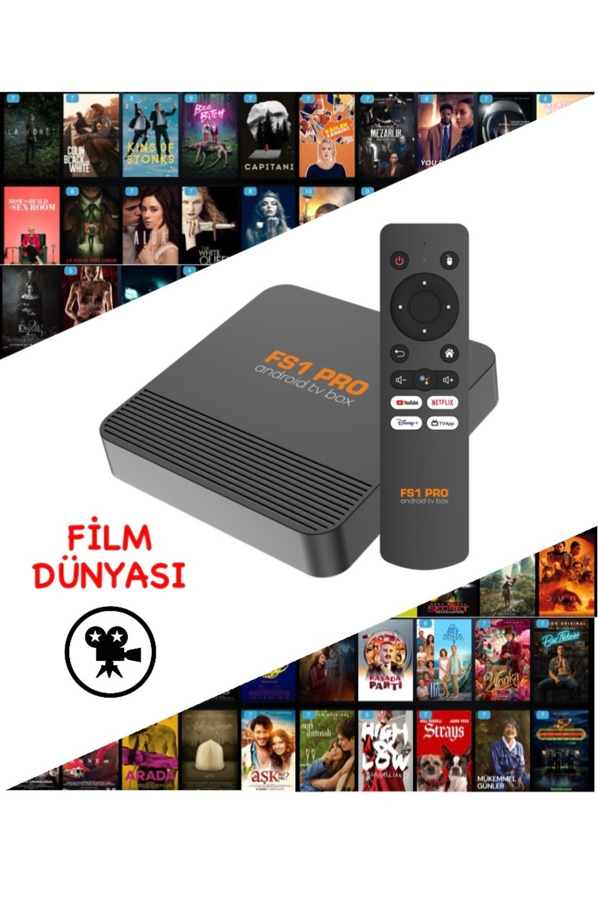 FS1PRO TEKNOLOJI Ultra Hd ANDROİD TV BOX - FİLM BOX & FREE IPTV ...
