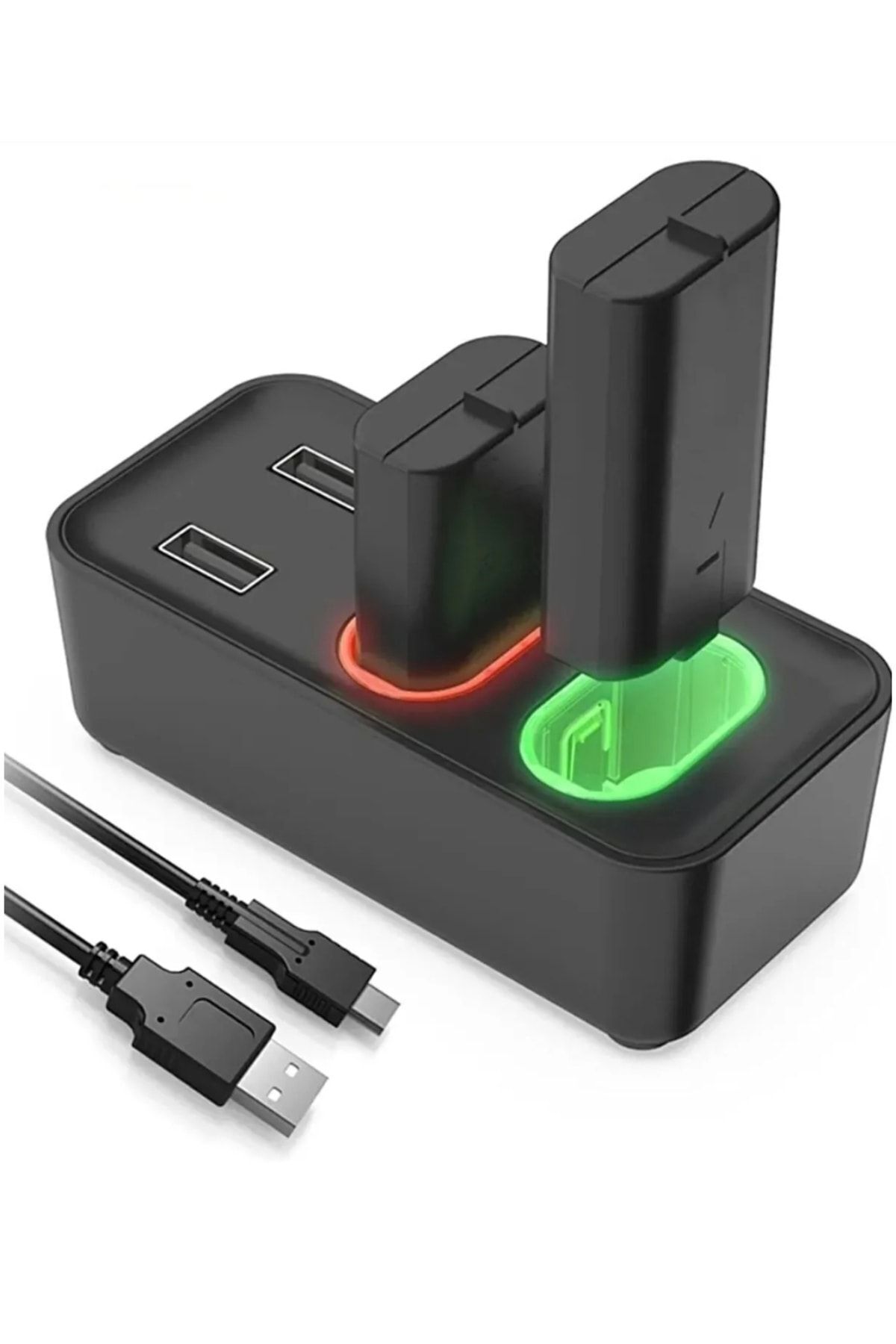 comse Xbox One S One X Series S X Batarya Şarj Dock 2 Adet 800 Mah Pil ...