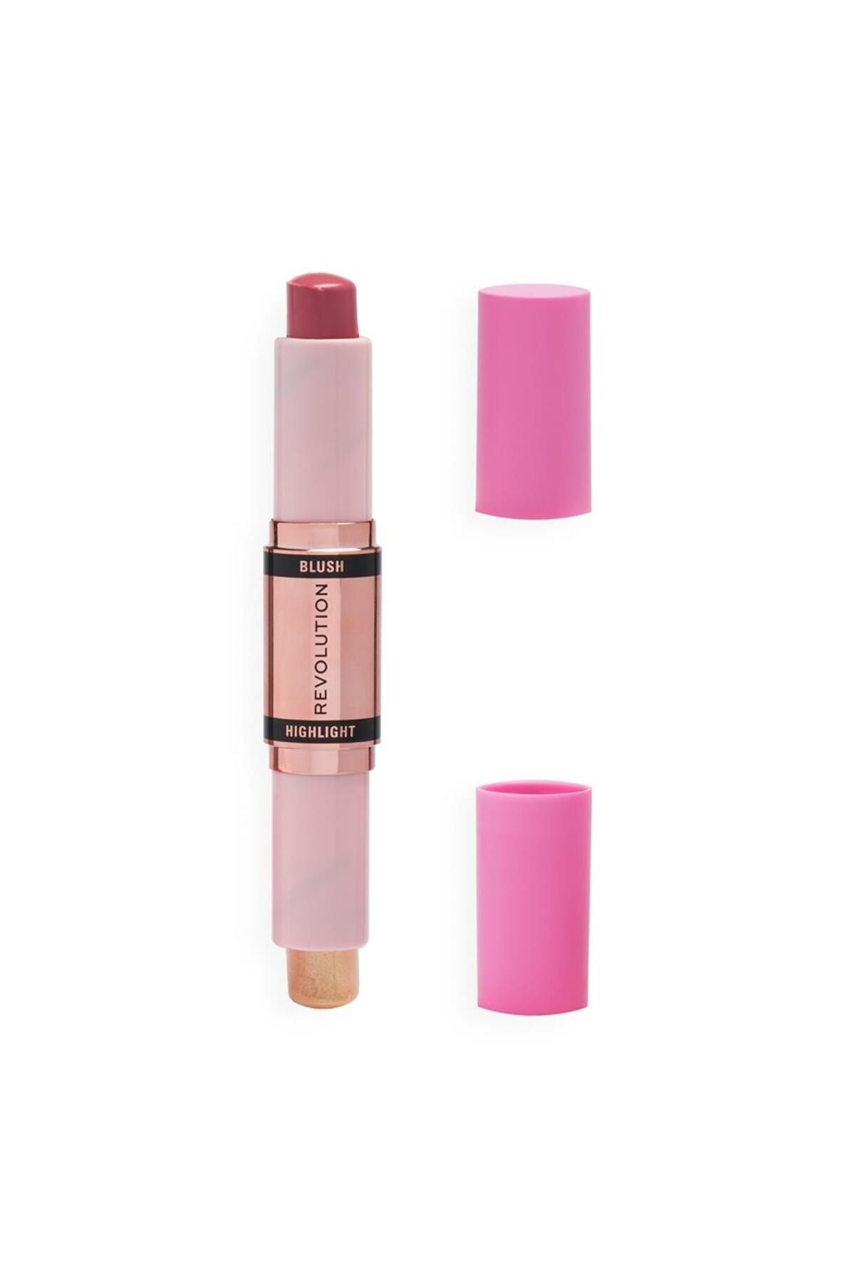MAKEUP REVOLUTION Revolution Allık & Aydınlatıcı Stick Mauve Glow ...