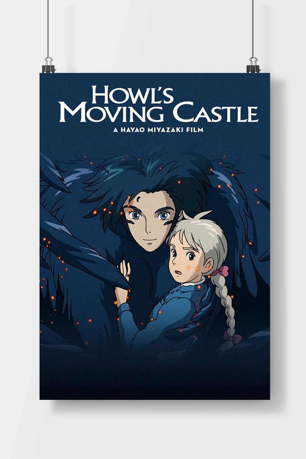 Luna Marissa Howl's Moving Castle Anime Poster Çerçevesiz Duvar Posteri ...