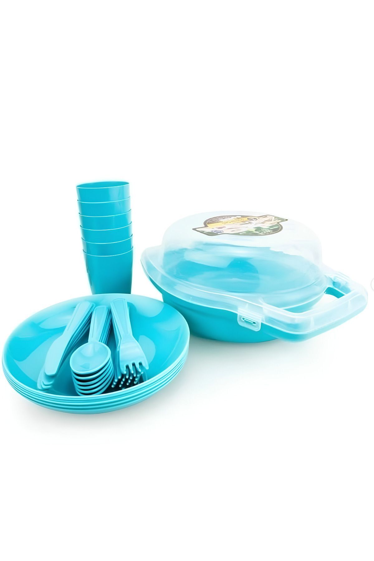 Birdoludukkan 6 KİŞİLİK 32 PARÇA PİKNİK SETİ Fiyatı, Yorumları - Trendyol