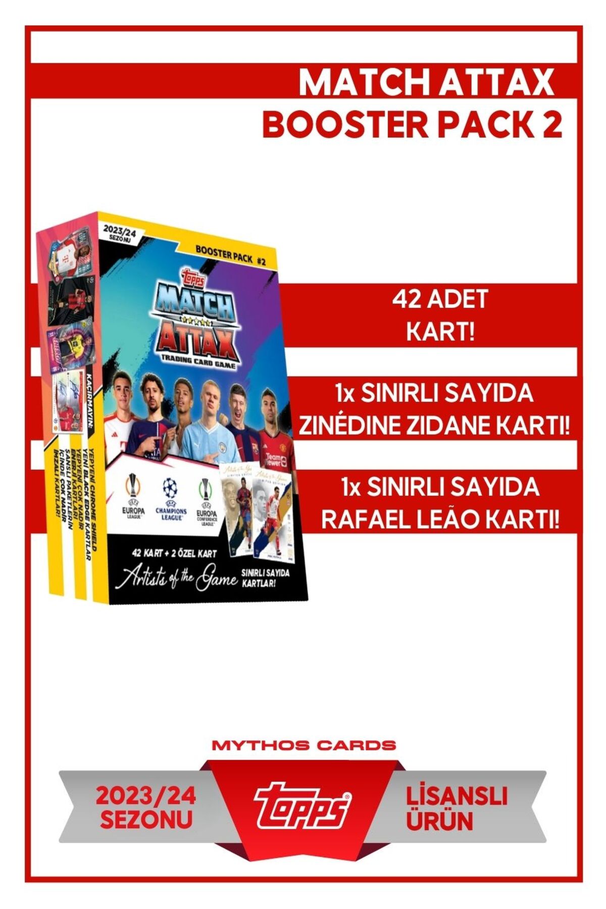 Topps Match Attax 23/24 - Booster Pack 2 - Fiyatı, Yorumları