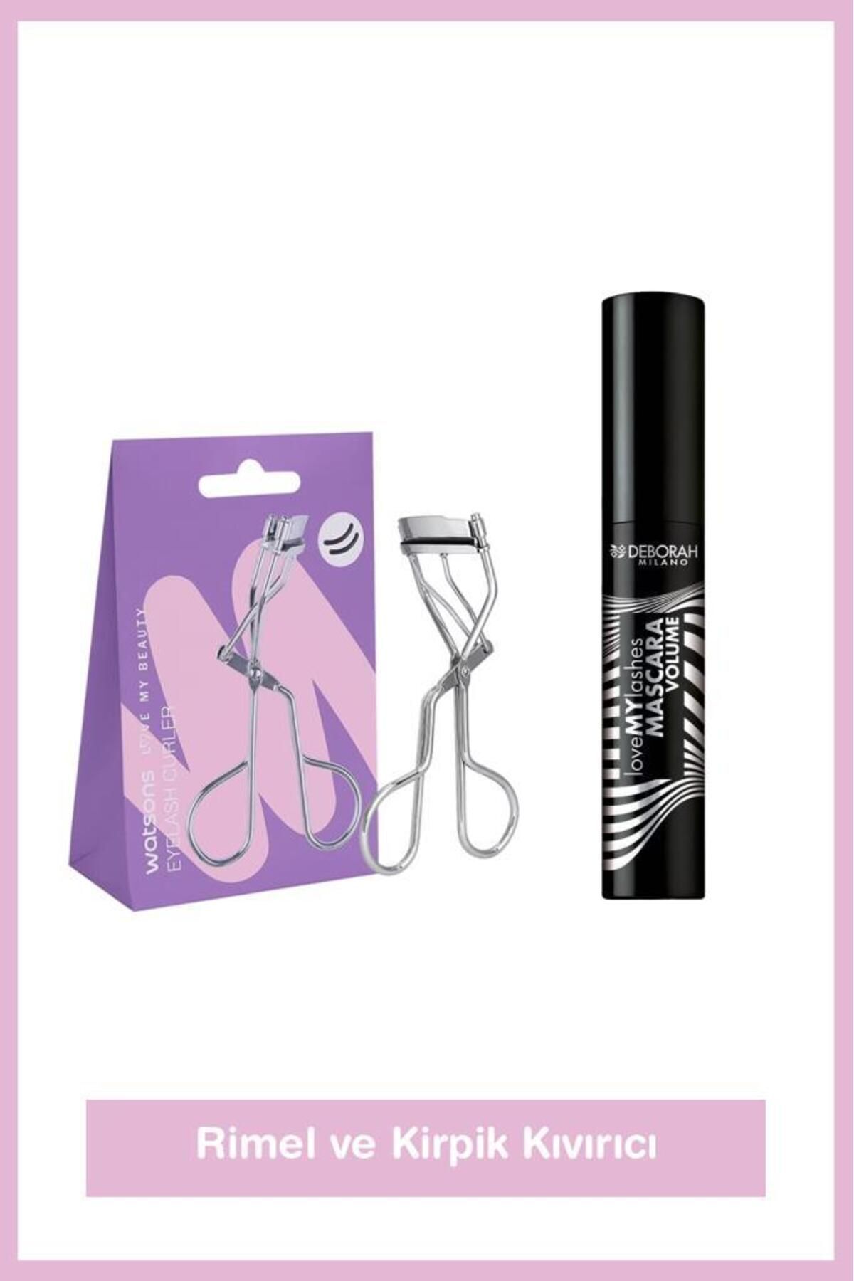 Deborah Love My Lashes Volume Maskara Watsons Kirpik Kıvırıcı Set ...