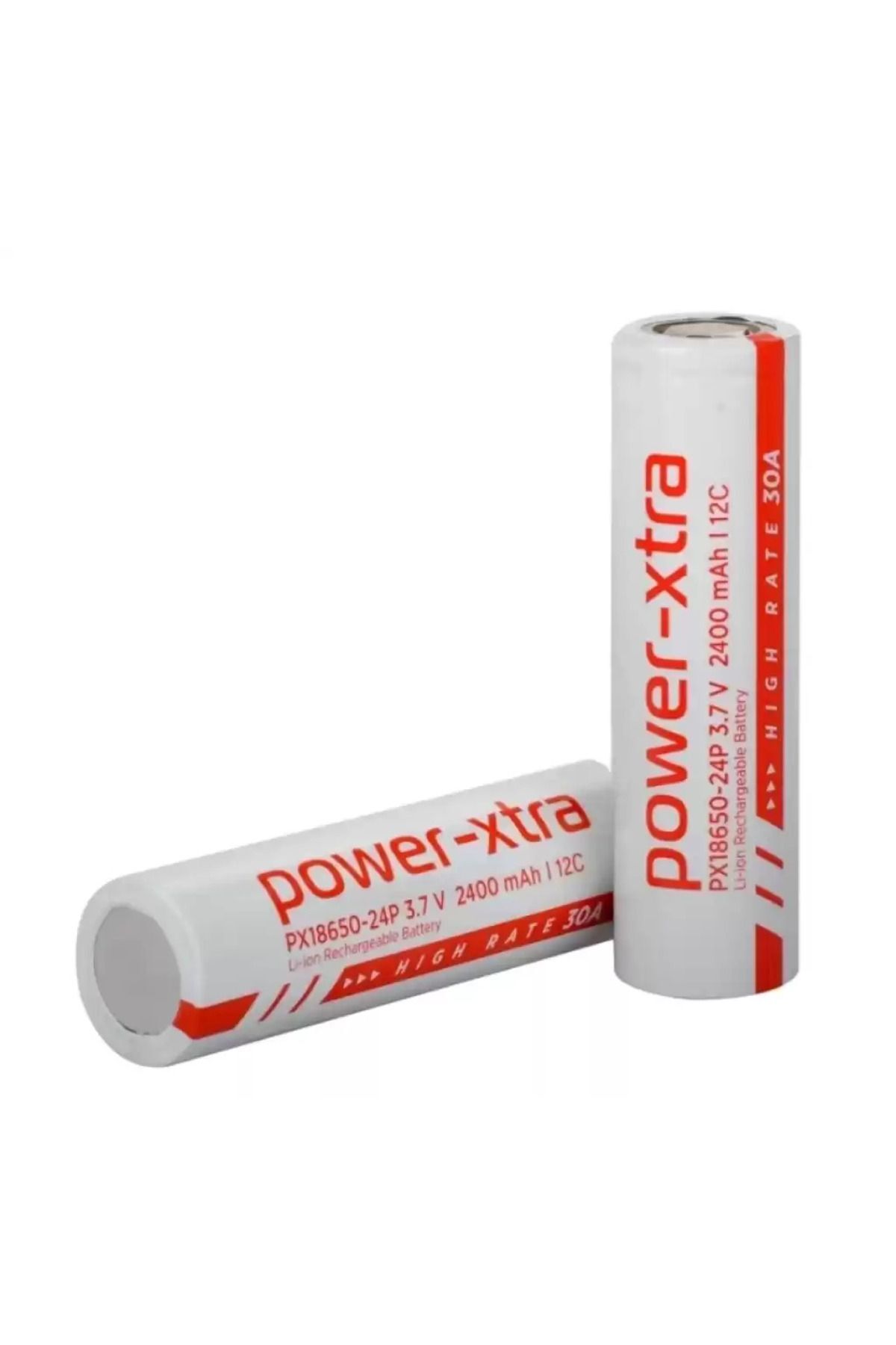POWER-XTRA PX18650 24P - 3.7V 2400 mAh Li-ion Şarjlı Pil 12C - 30A / 1 ADET Fiyatı, Yorumları ...