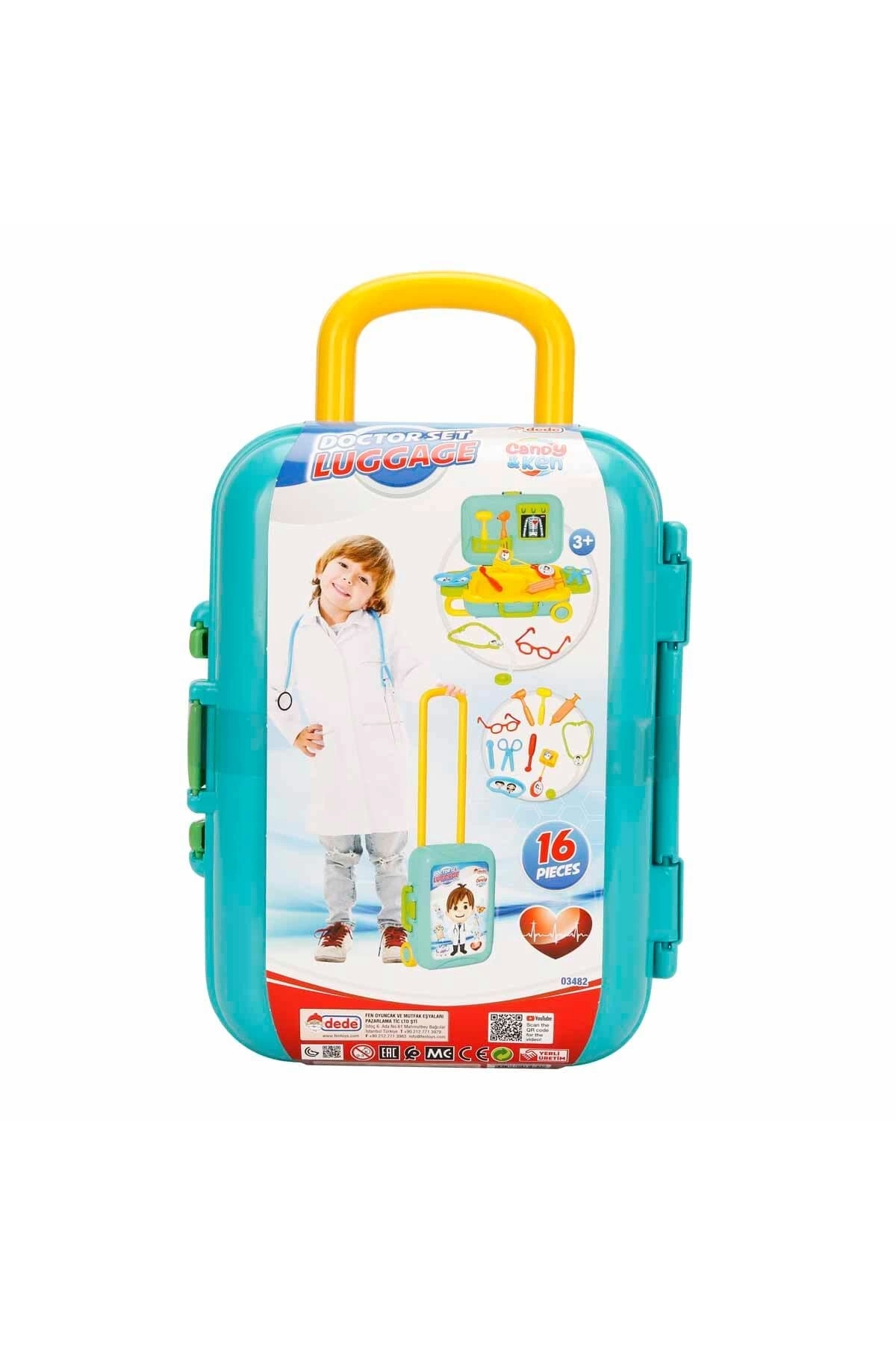 DEDE Candy-ken Doktor Seti Bavulum 03482 Fiyatı, Yorumları - Trendyol
