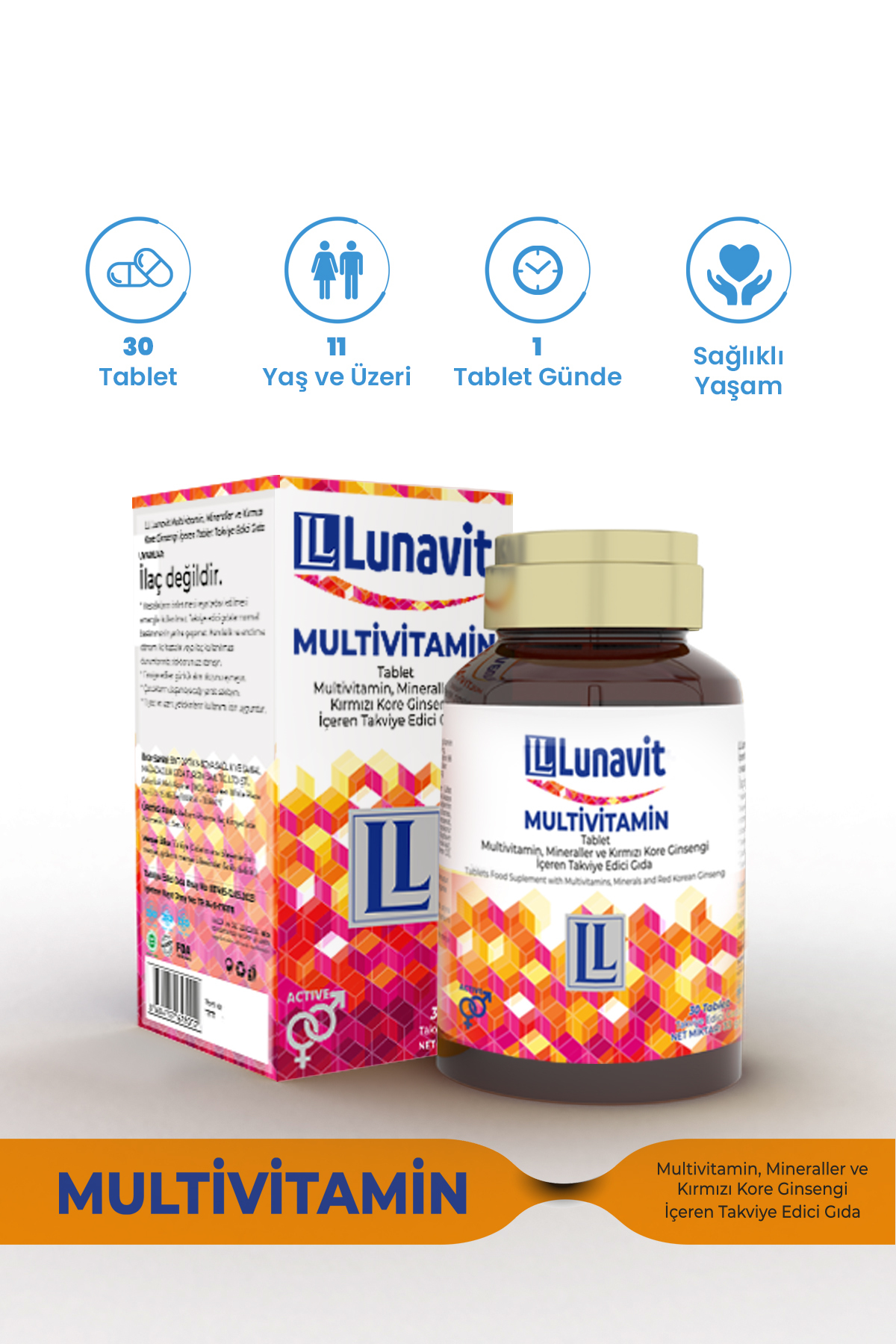 LUNAVİT MULTİVİTAMİN - Fiyatı, Yorumları