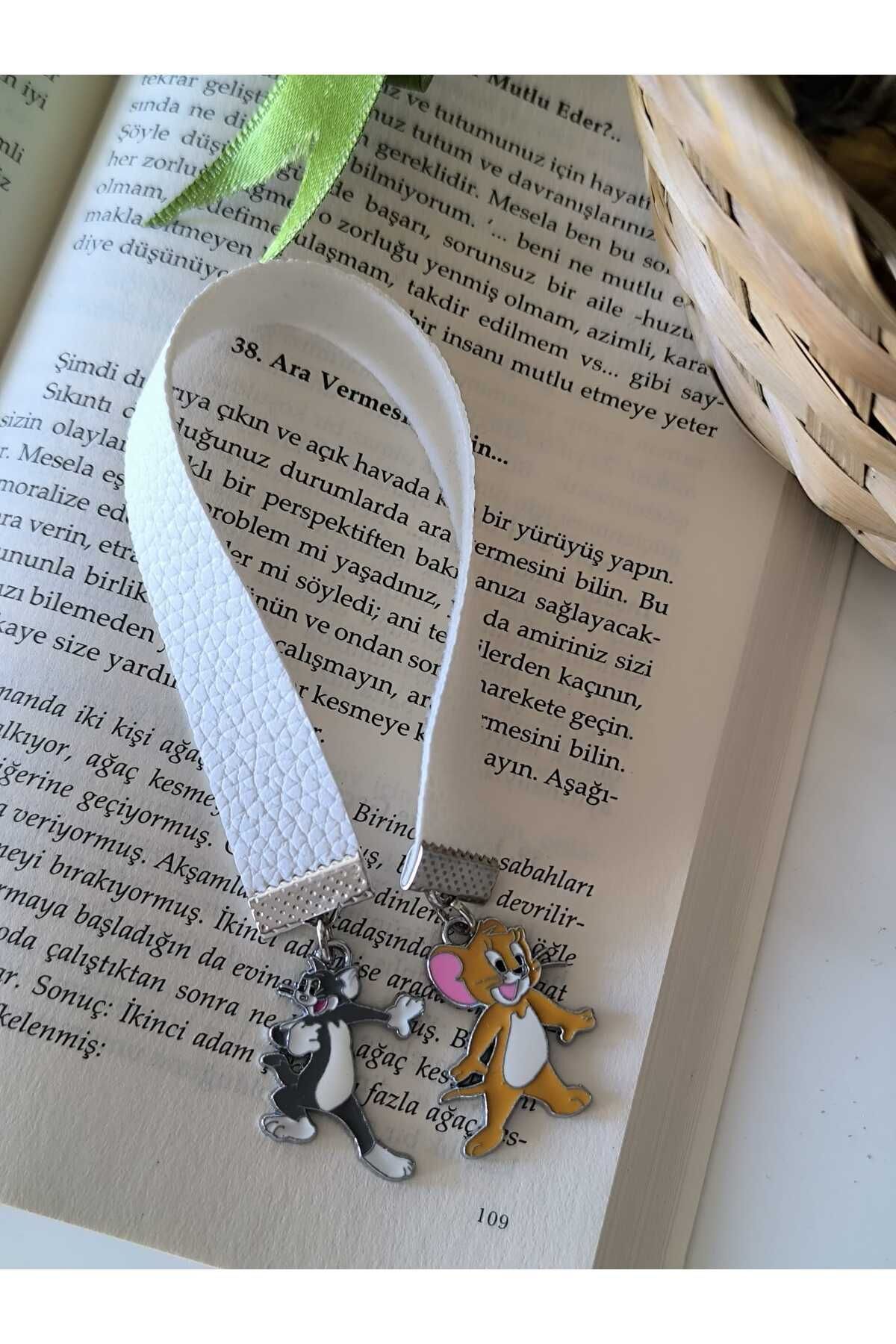 Esey Dizayn Kitap Ayracı Tom ve Jerry Deri Aksesuarlı Fiyatı, Yorumları ...