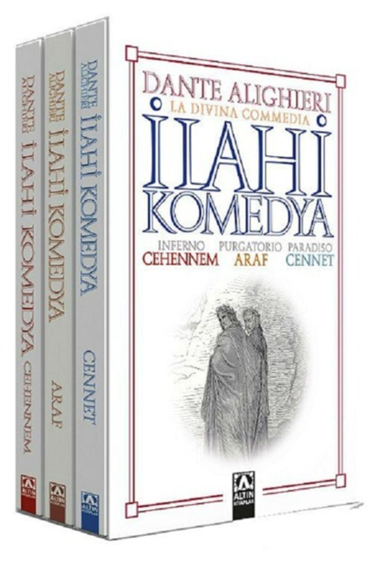 Genel Markalar Ilahi Komedya Seti 3 Kitap Takım Özel Kutulu Dante Alighieri Altın Kitaplar ...