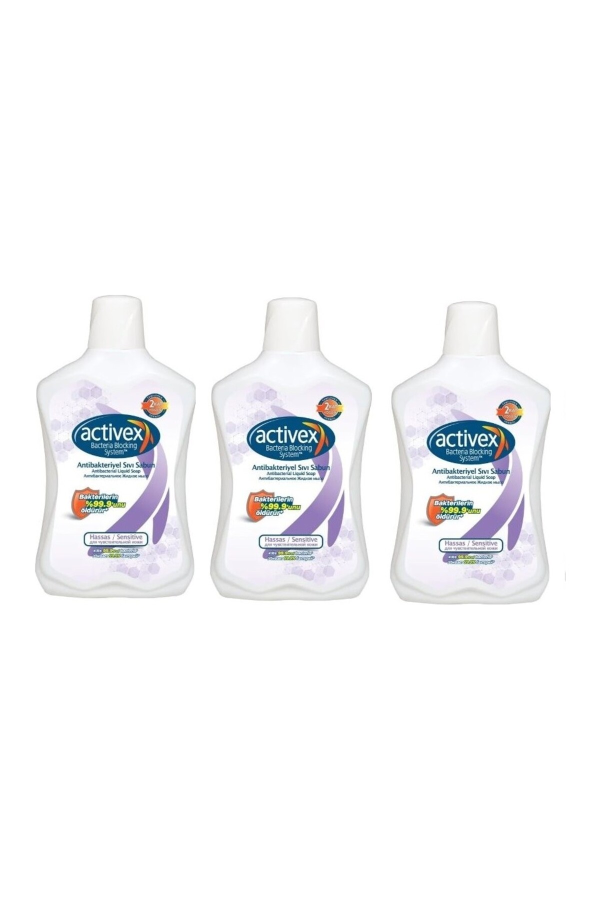 Activex Sensitive Soap - 1000 Ml X 3 Sensitive/liquid Soap- Trendyol