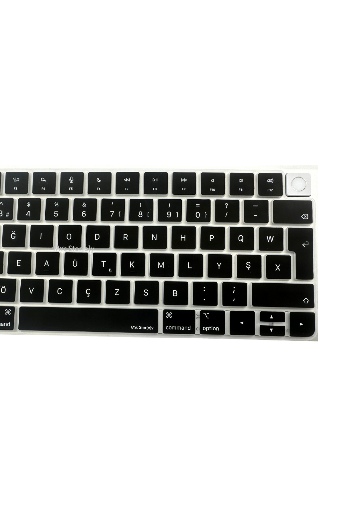 Mcstorey F Klavye Apple Magic Keyboard-3 Touchid'li A2449, A2450, A3118 ...
